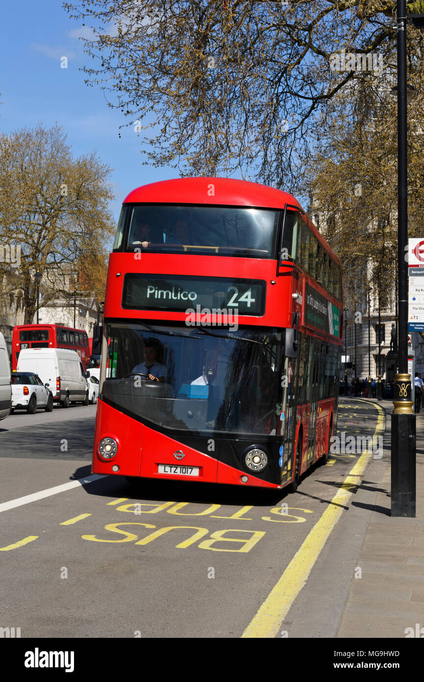 Modern british bus hi-res stock photography and images - Alamy