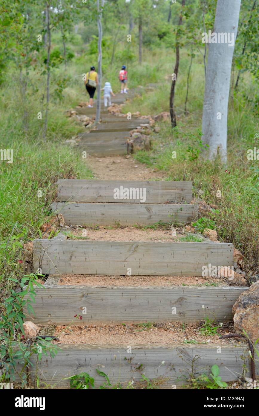 Mount Stuart hiking trails, Townsville, Queensland, Australia Stock ...