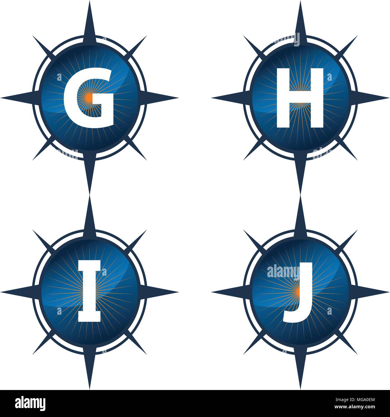 Insights Guide Template Set Stock Vector Image & Art - Alamy