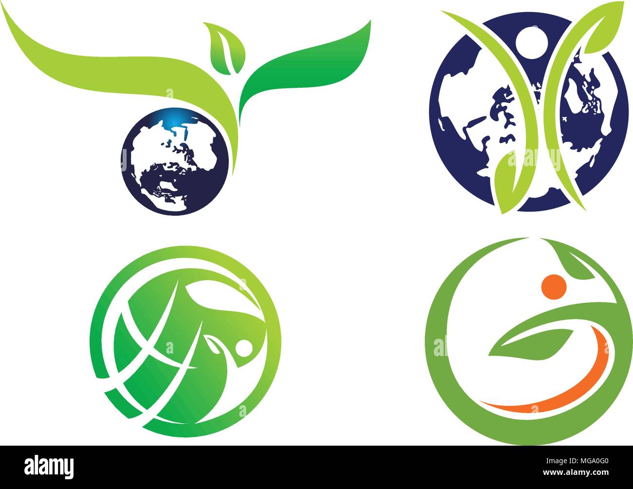 Sustainable Global Food Farming Garden Delivery Set Stock Vector Image ...