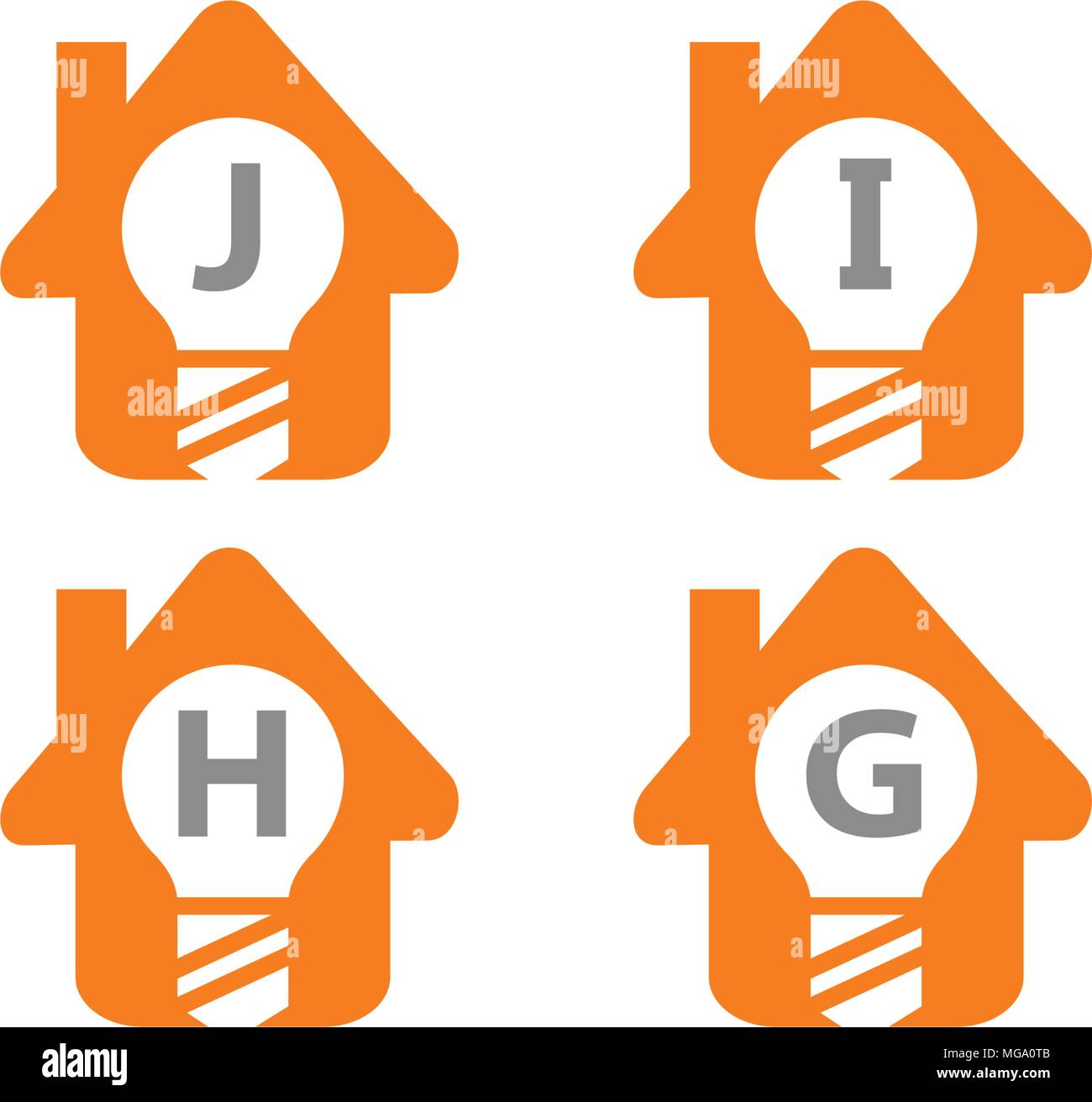 Smart Home Template Set Stock Vector Image & Art - Alamy