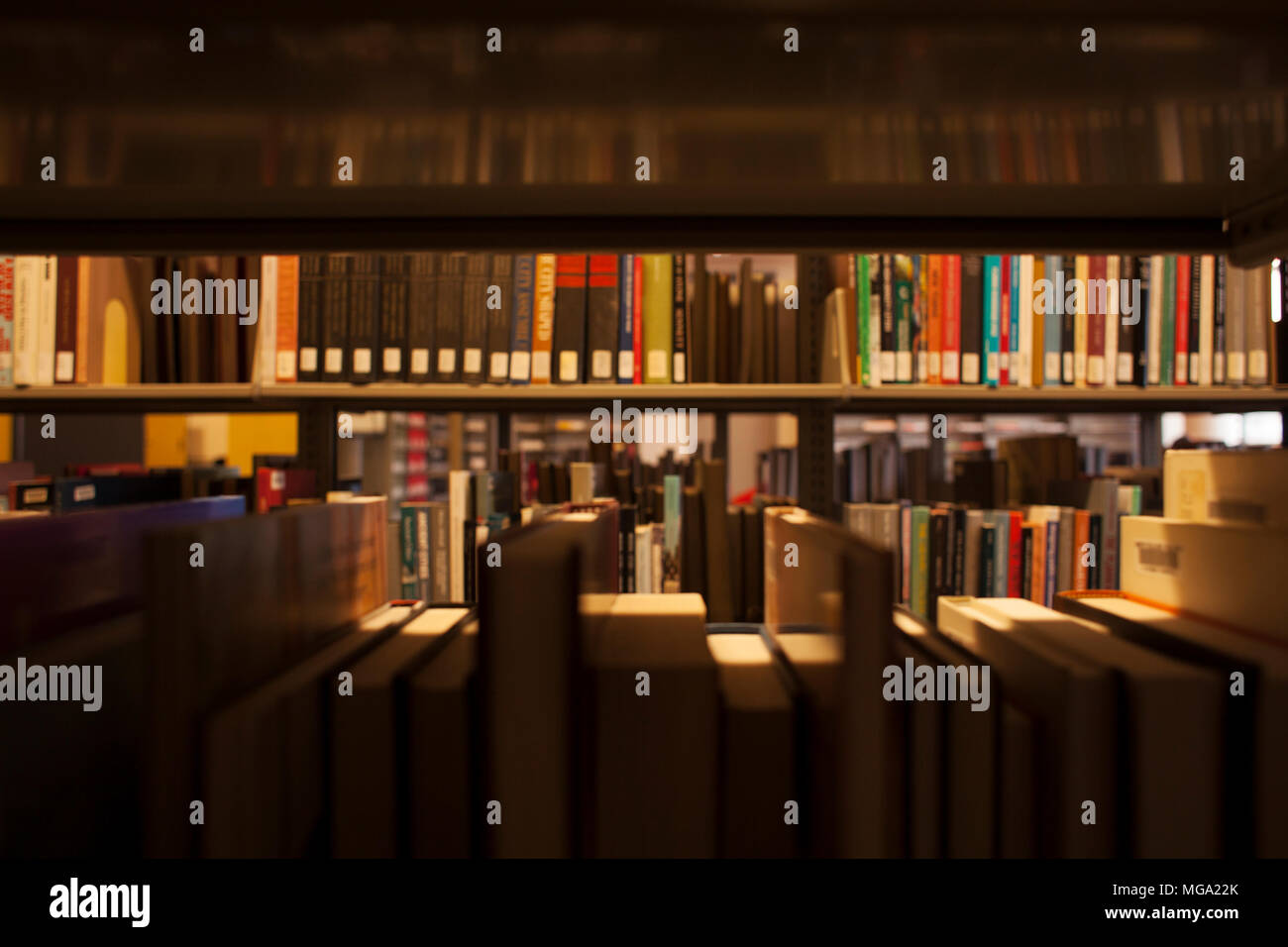 Inside the art library at Smith College Stock Photo - Alamy