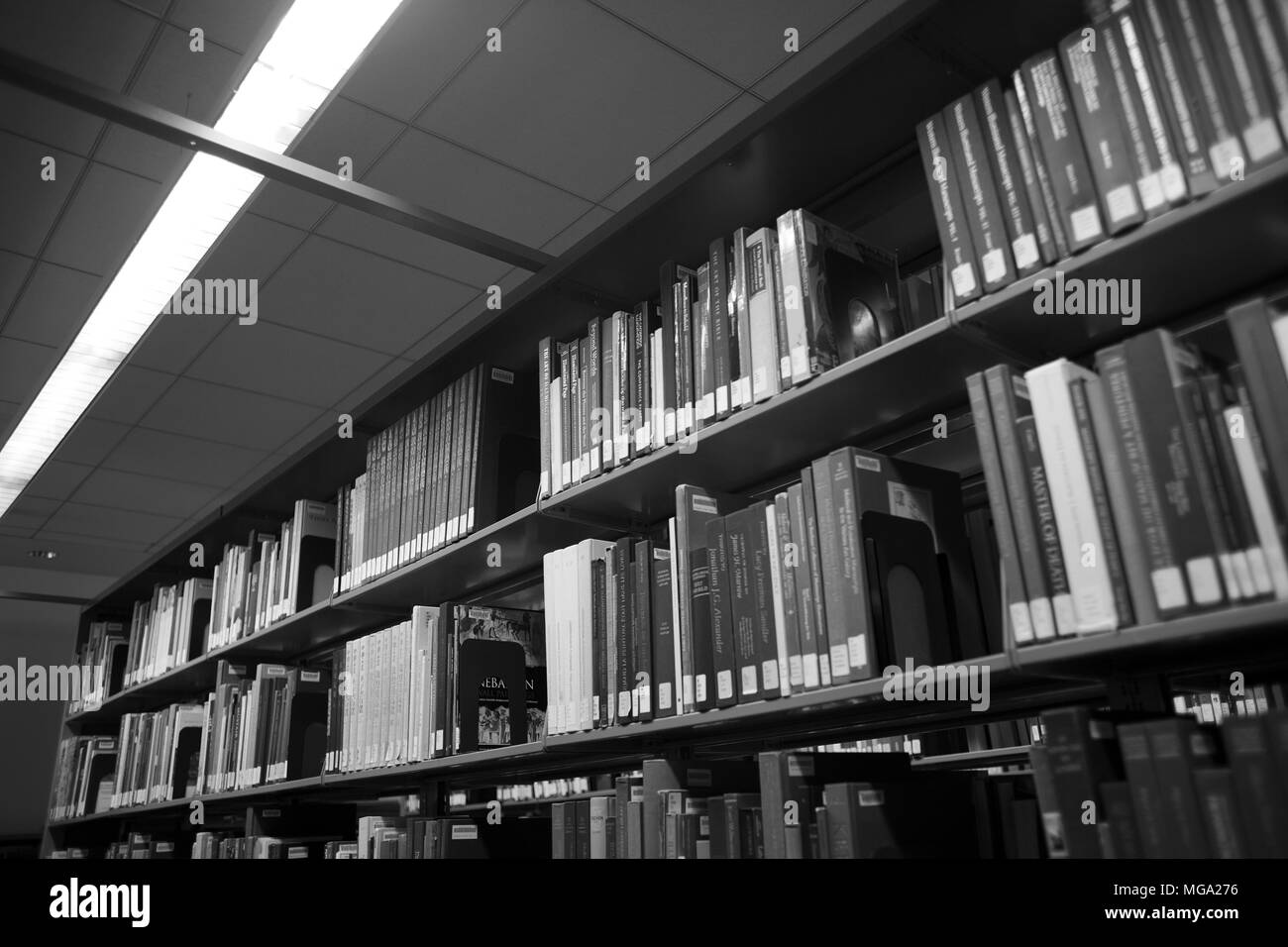 Inside the art library at Smith College Stock Photo - Alamy
