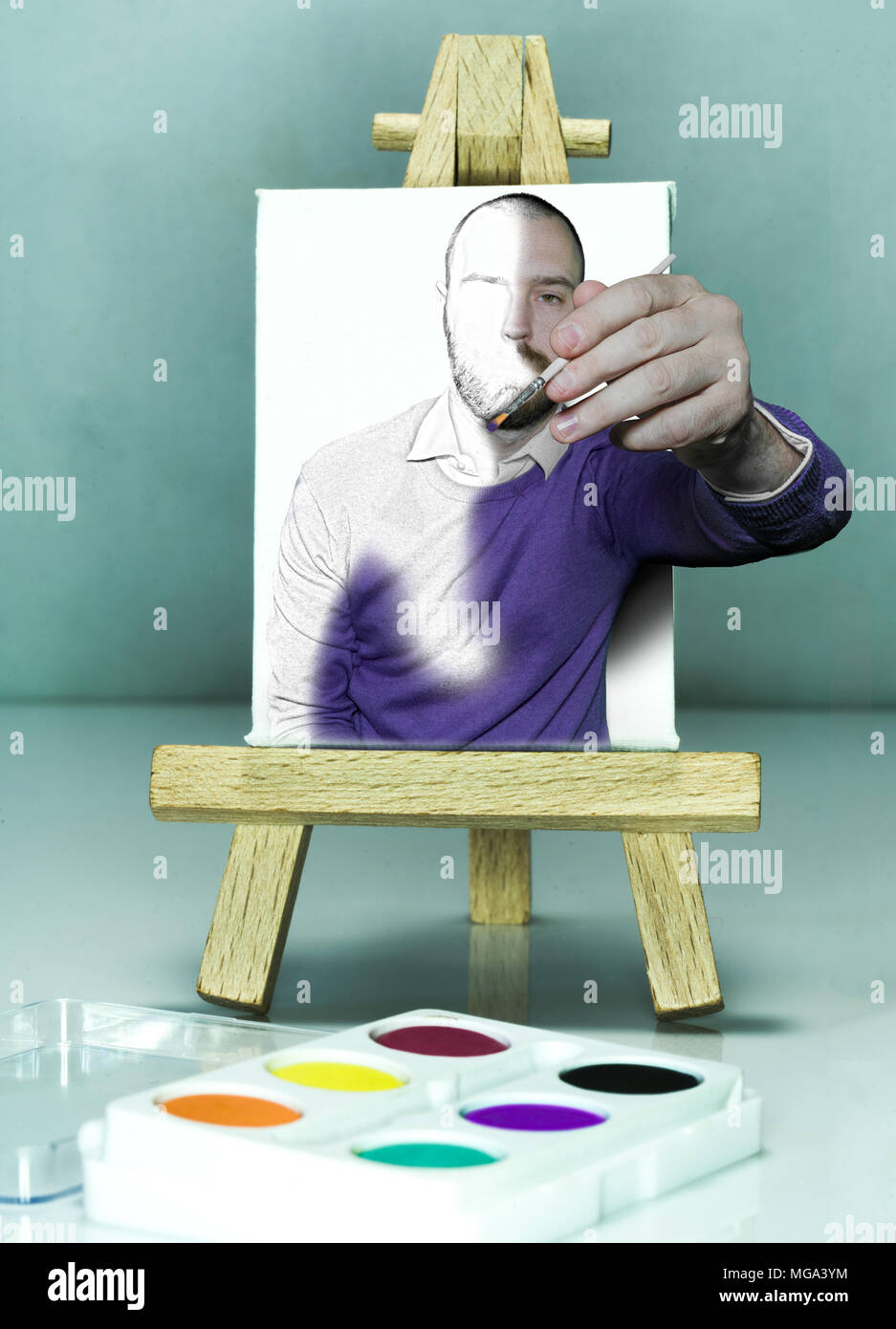 Surreal self portrait hi-res stock photography and images - Alamy
