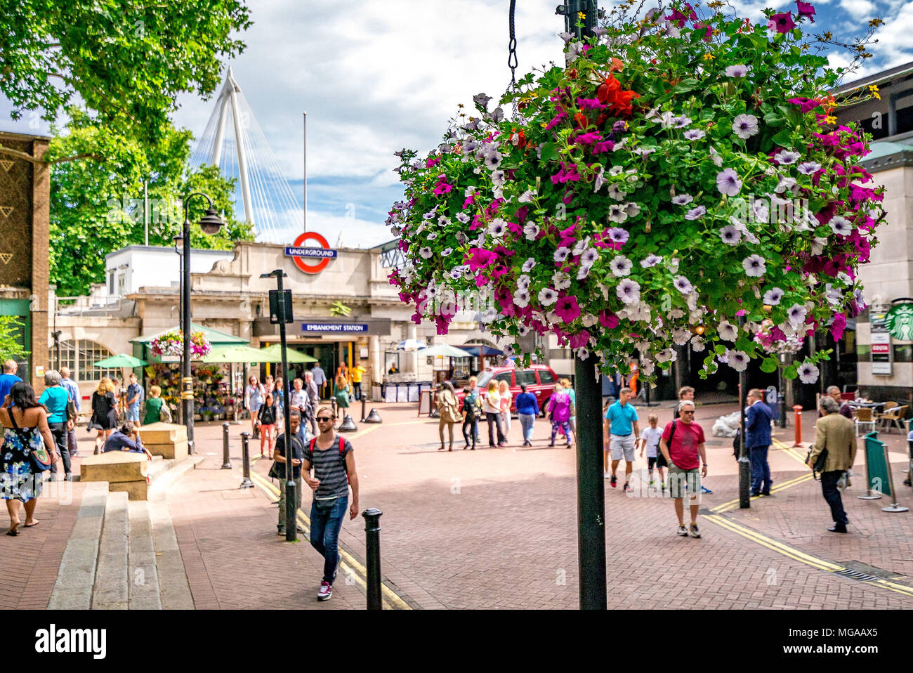Outside a London Tube Station Stock Photo - Alamy