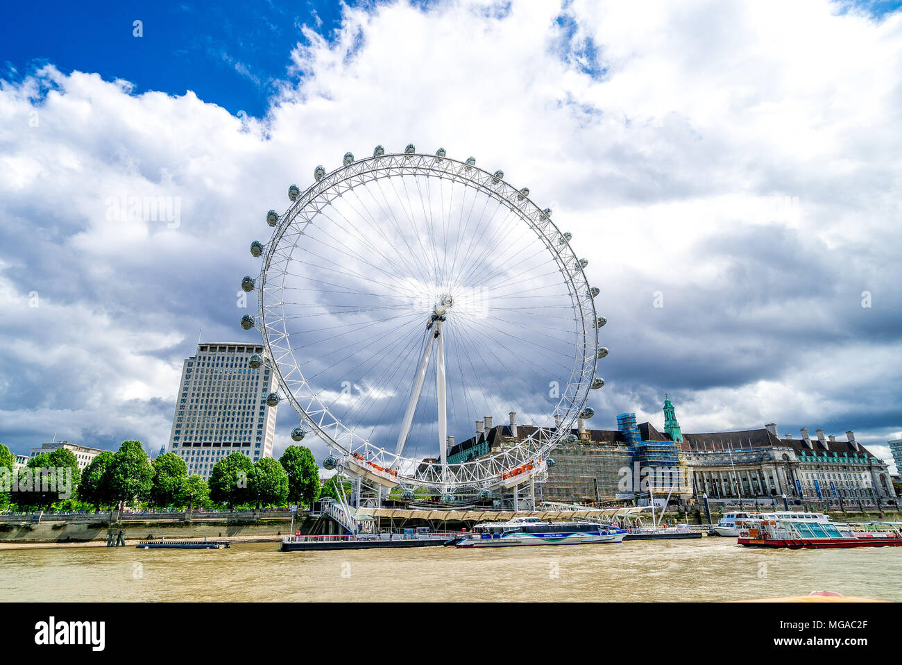 London Eye in London, England Stock Photo - Alamy