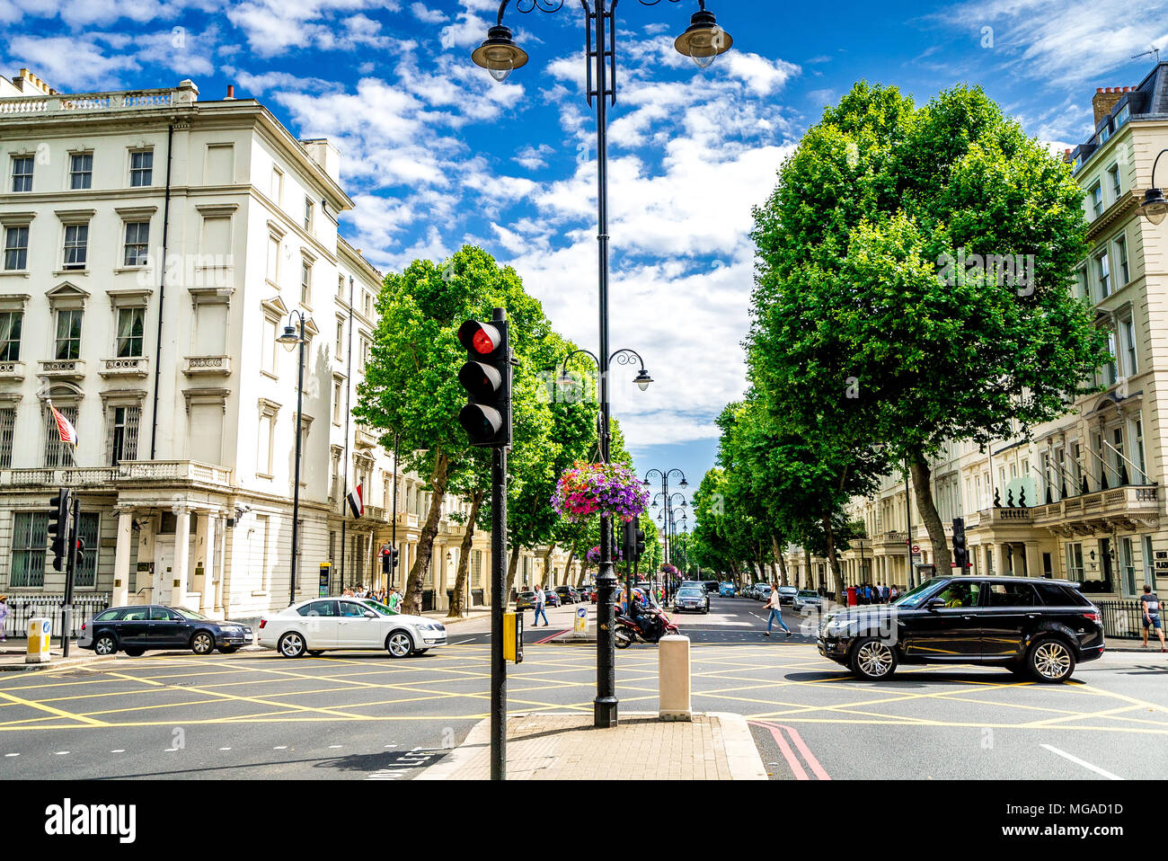 Typical London Street Stock Photo - Alamy