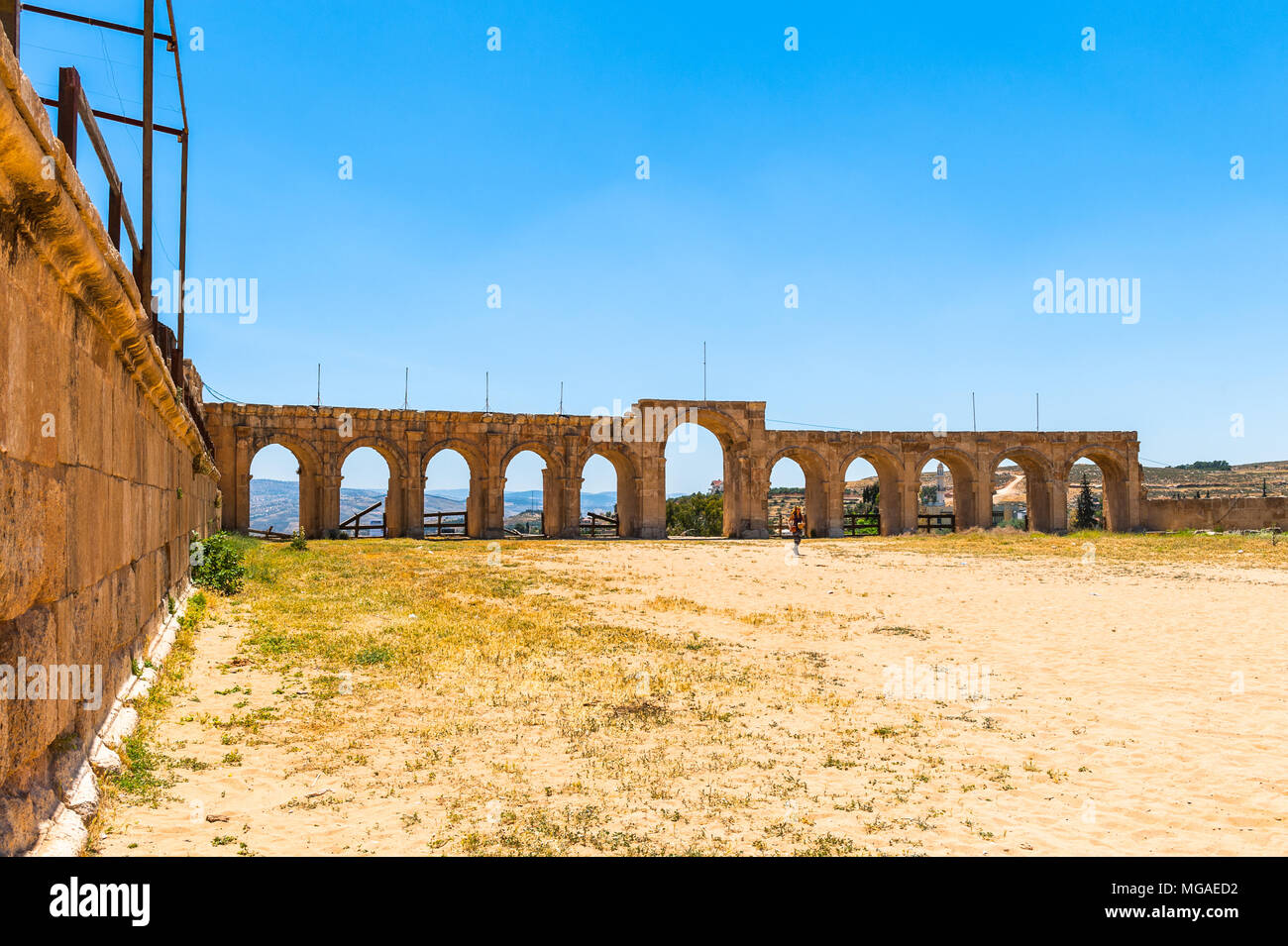 Hippodrome jerash hi-res stock photography and images - Alamy