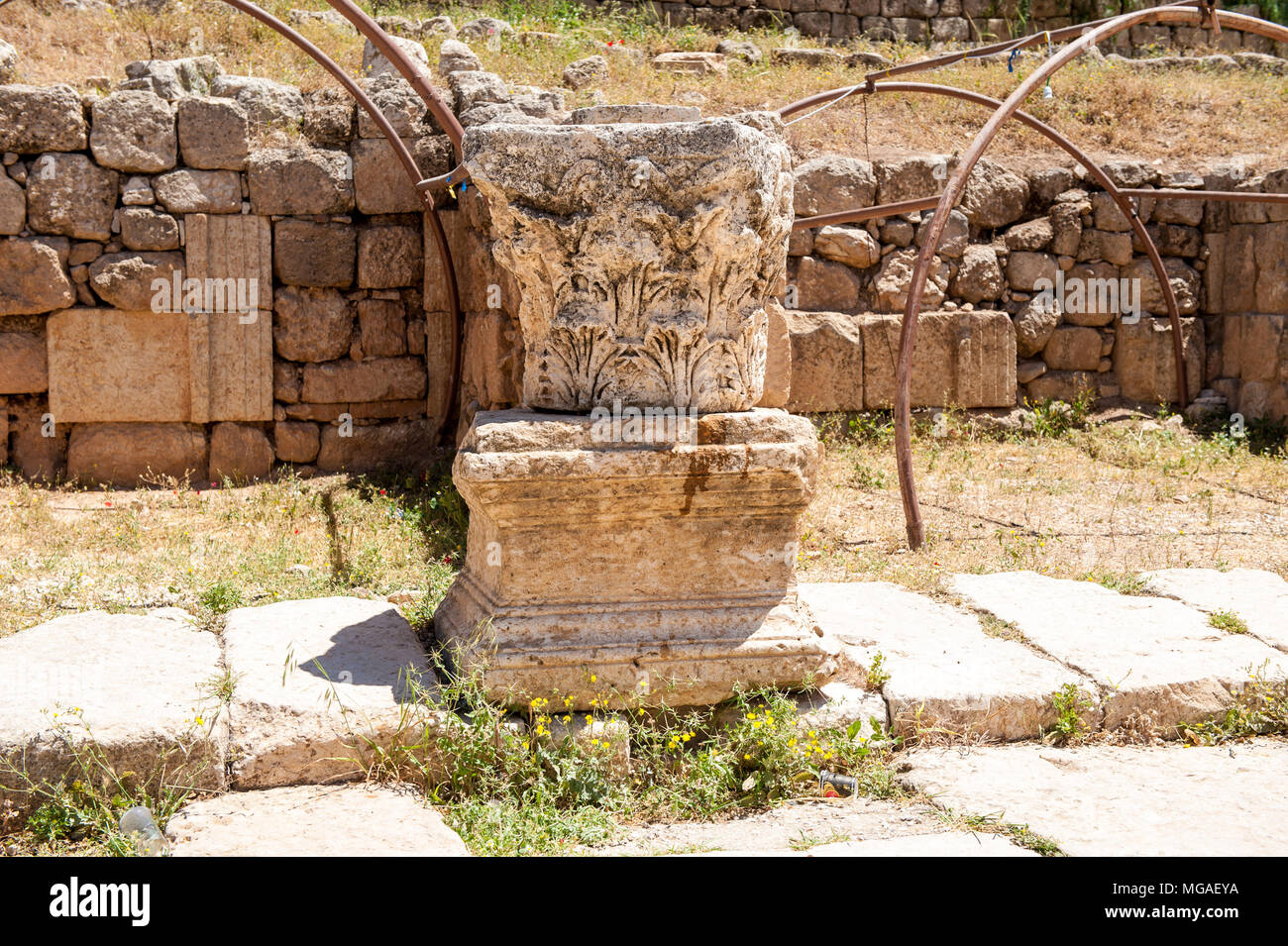 Ruins of Gerasa, modern Jerash, Jordan Stock Photo - Alamy