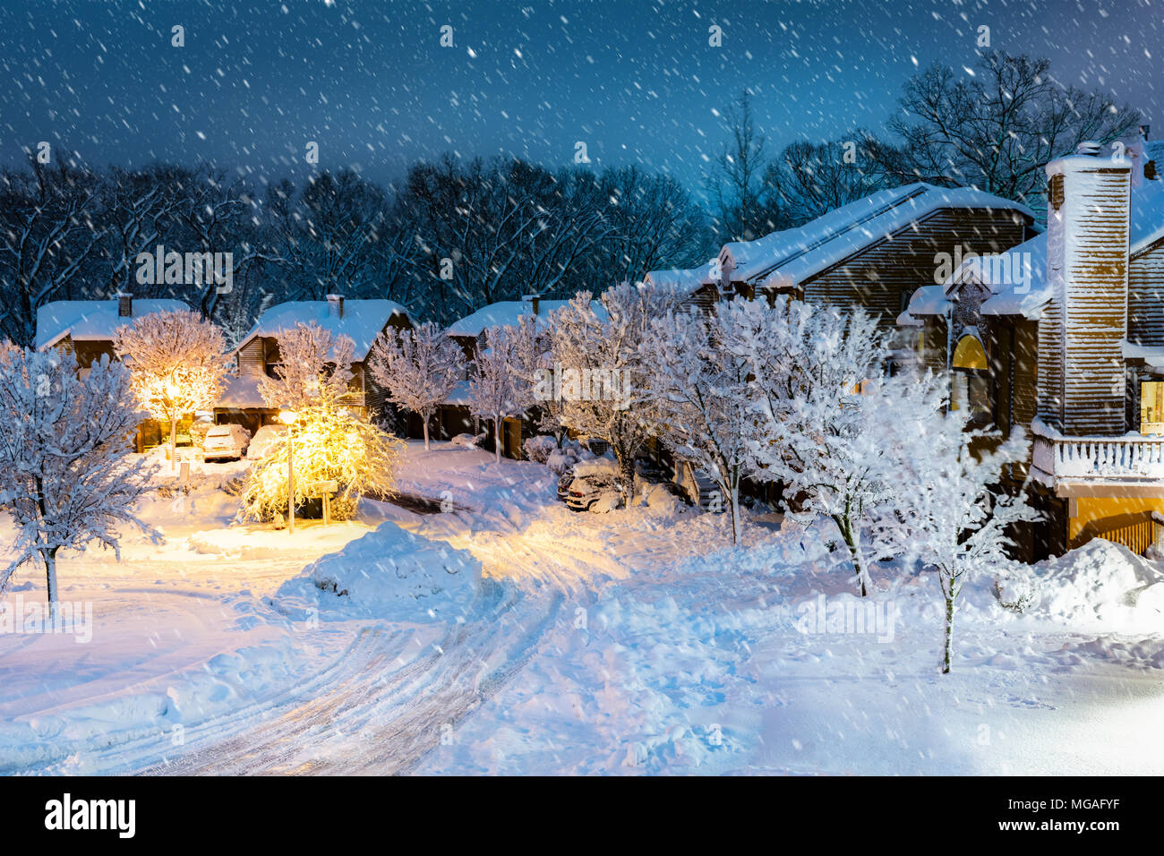New jersey winter landscape hi-res stock photography and images - Alamy