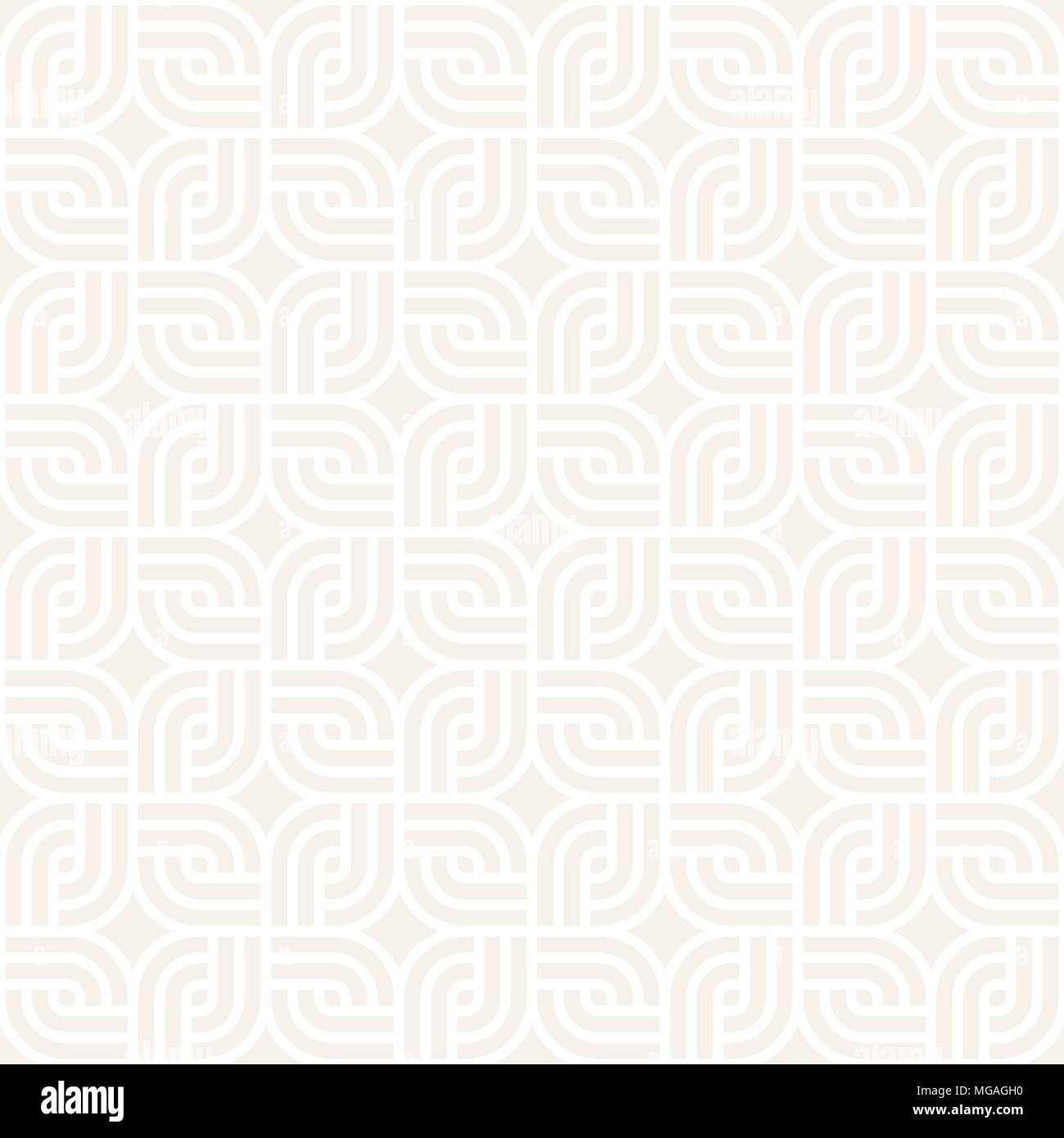 Vector seamless lattice pattern. Modern stylish texture with monochrome trellis. Repeating ...