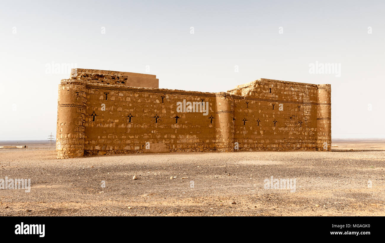 Qasr Kharana, one of the best-known of the desert castles in eastern ...
