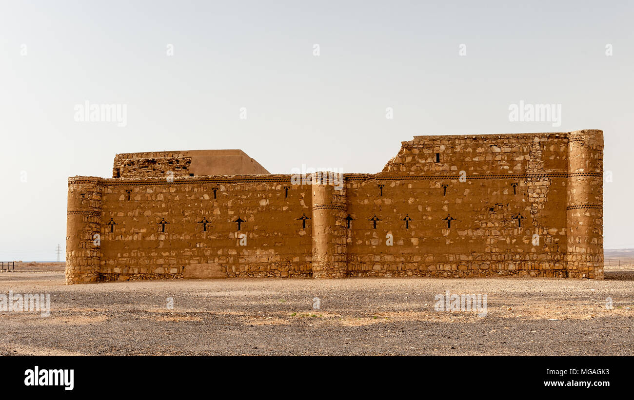Qasr Kharana, one of the best-known of the desert castles in eastern ...