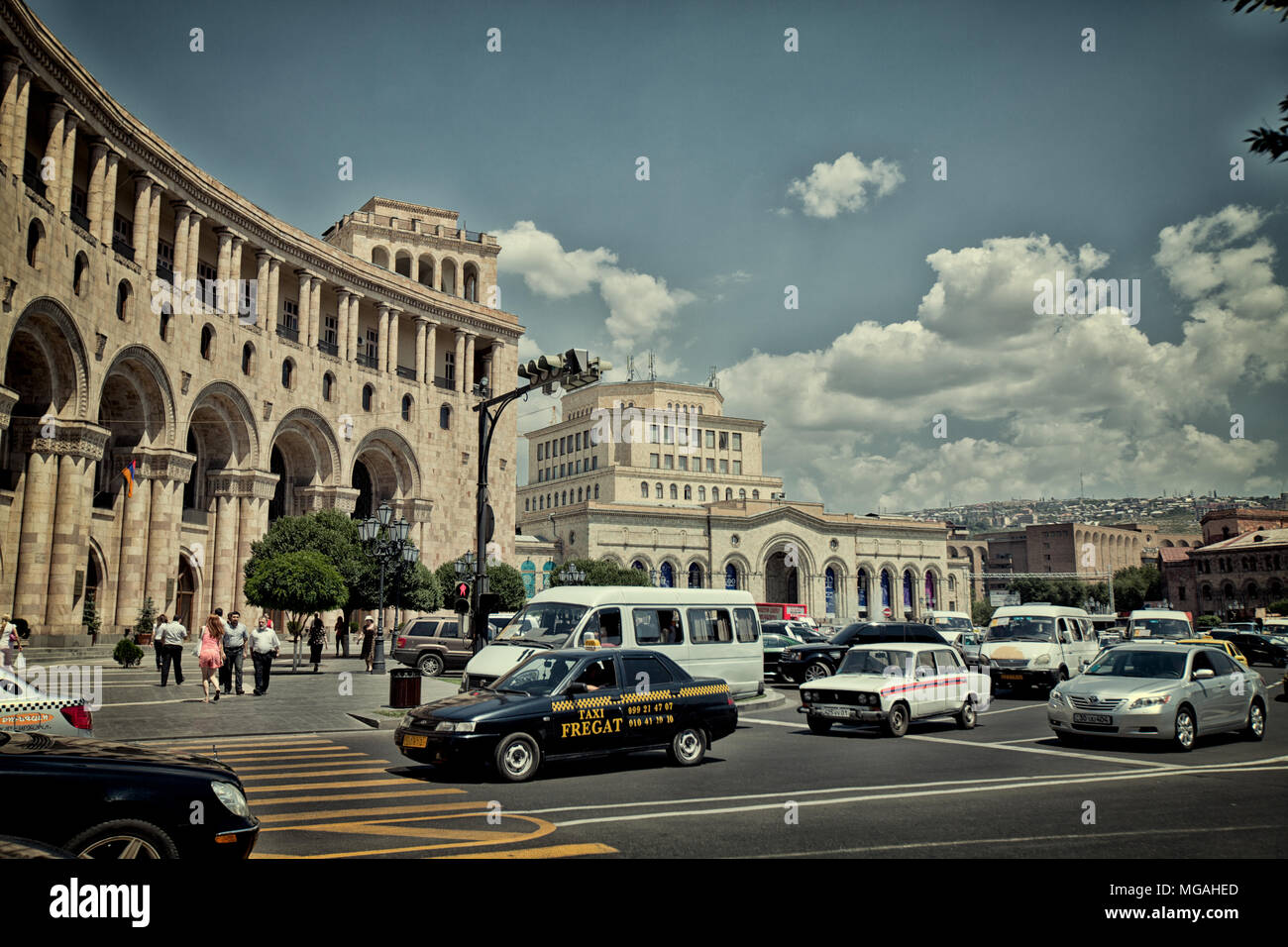 Yerevan City, Summer in Armenia ancient church architecture monastery ...