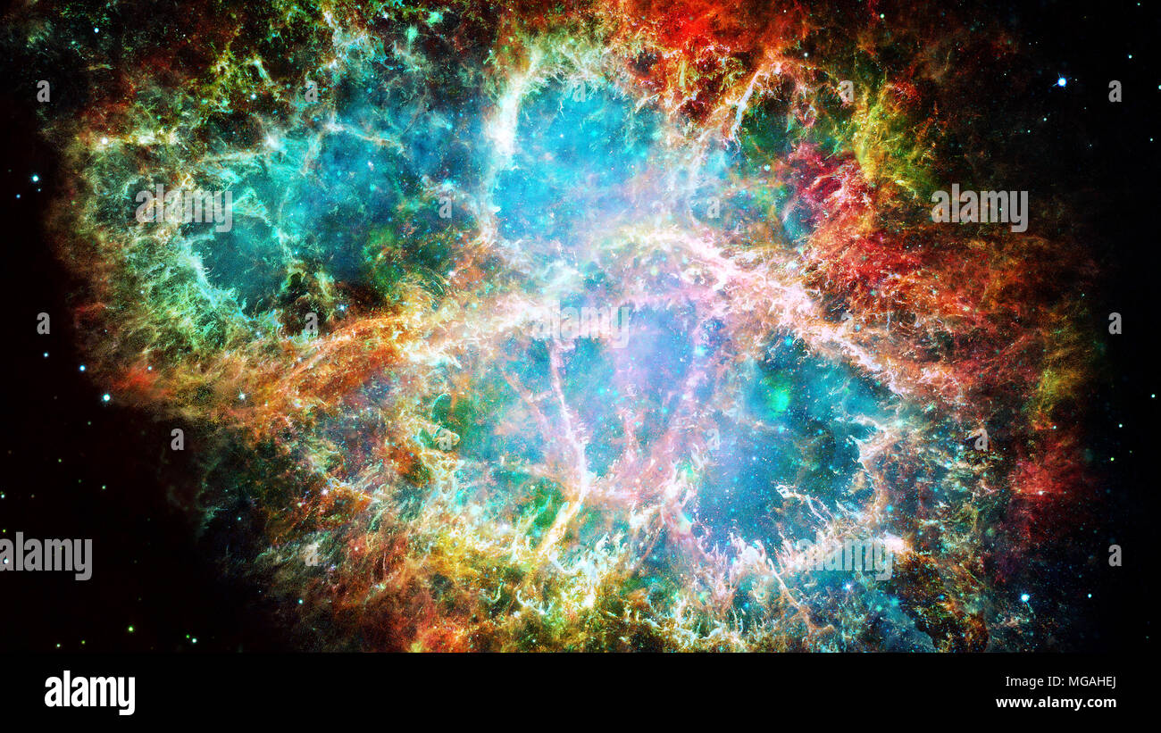 Beautiful nebula and Galaxy. Elements of this Image Furnished by NASA ...