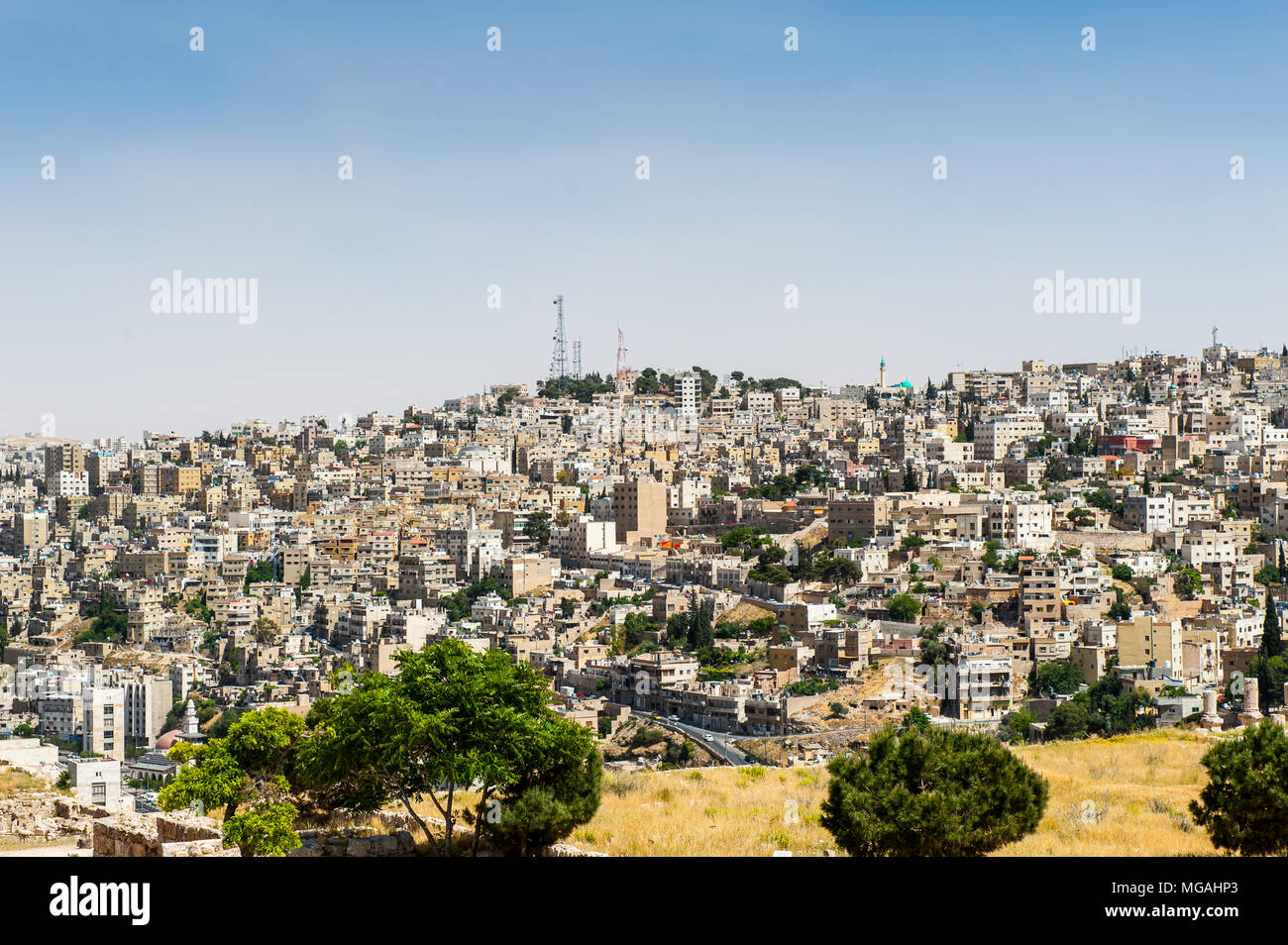 City of Amman, the capital of Jordan Stock Photo - Alamy