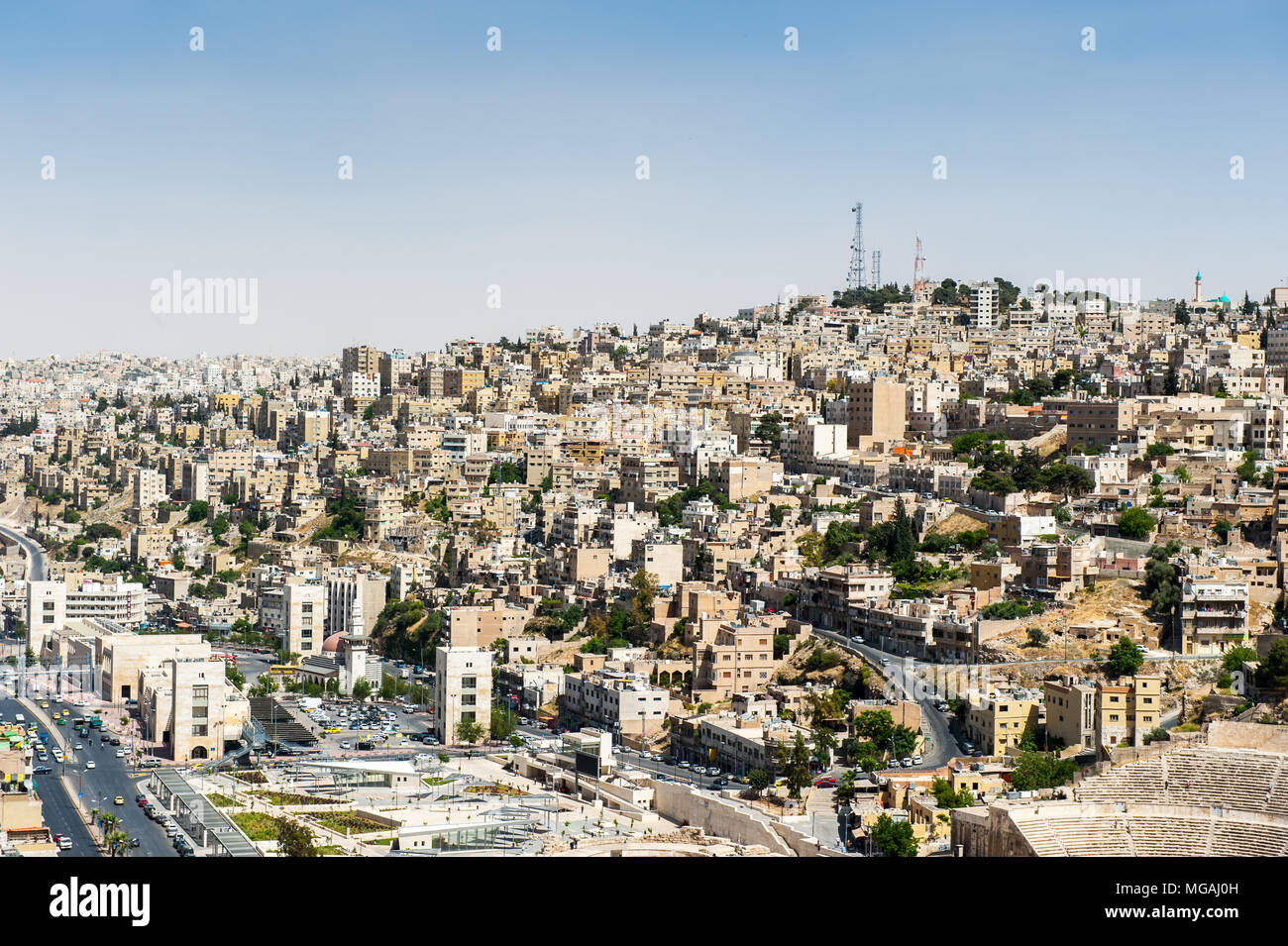 City of Amman, the capital of Jordan Stock Photo - Alamy