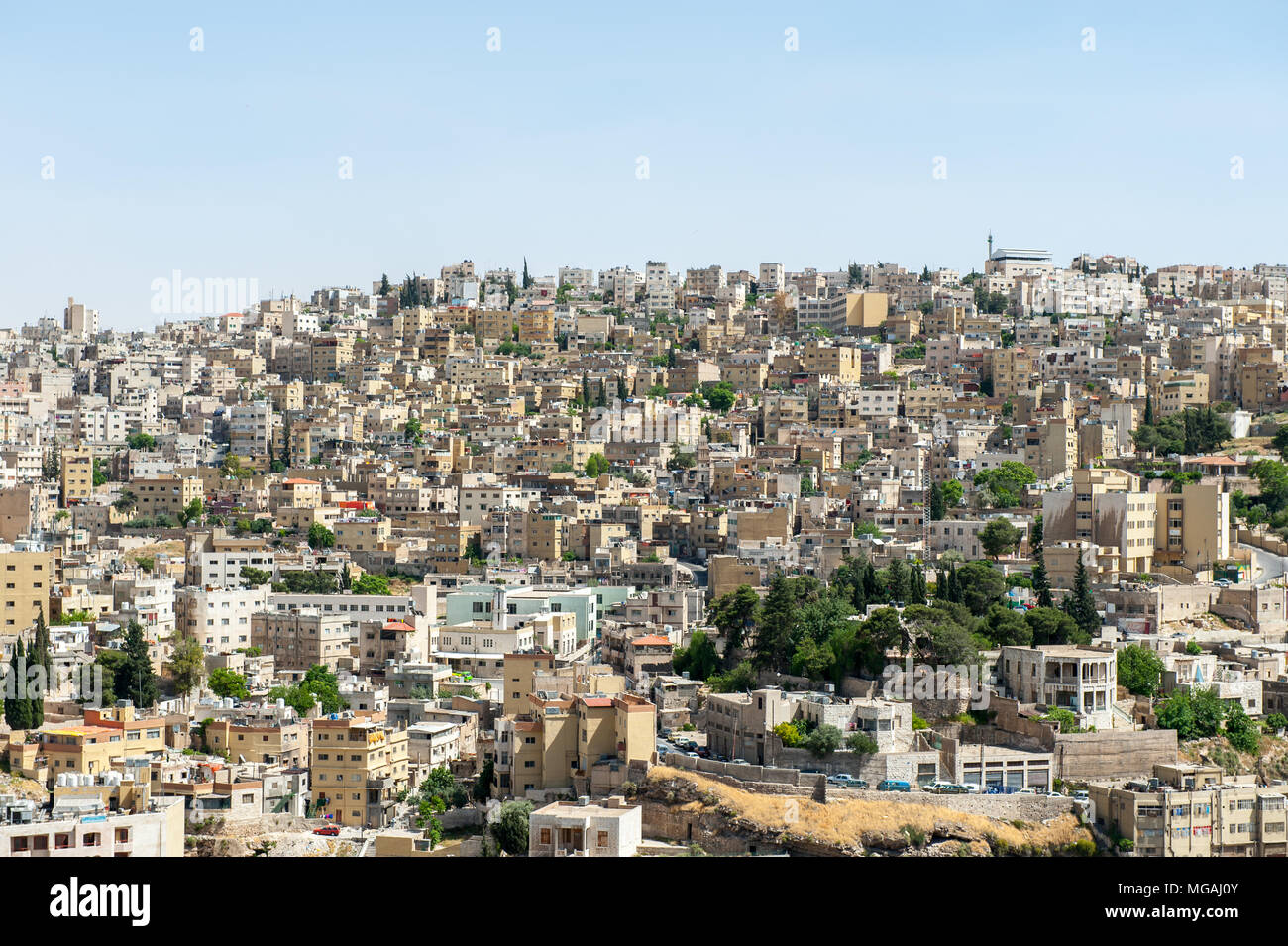 Panorama of Amman, Jordan Stock Photo - Alamy