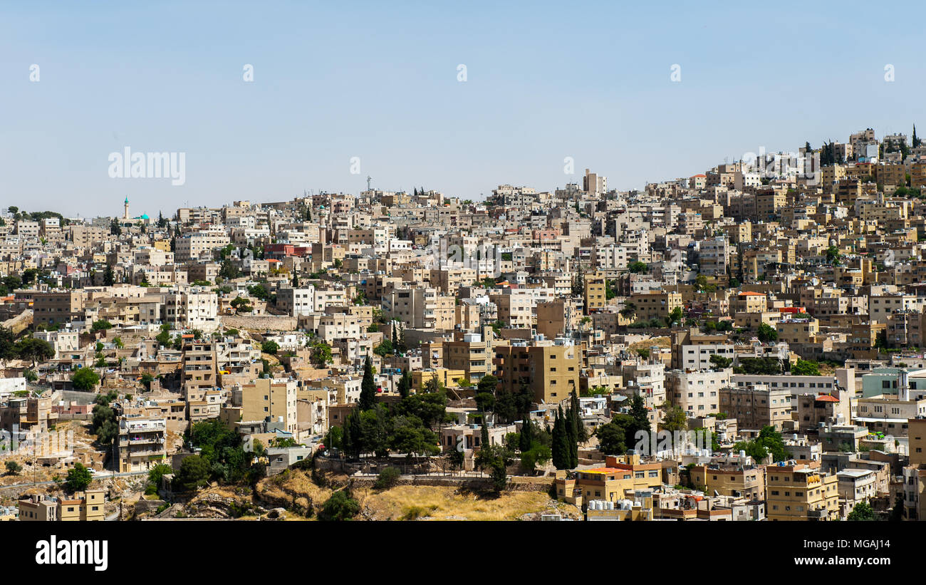Panorama of Amman, Jordan Stock Photo - Alamy