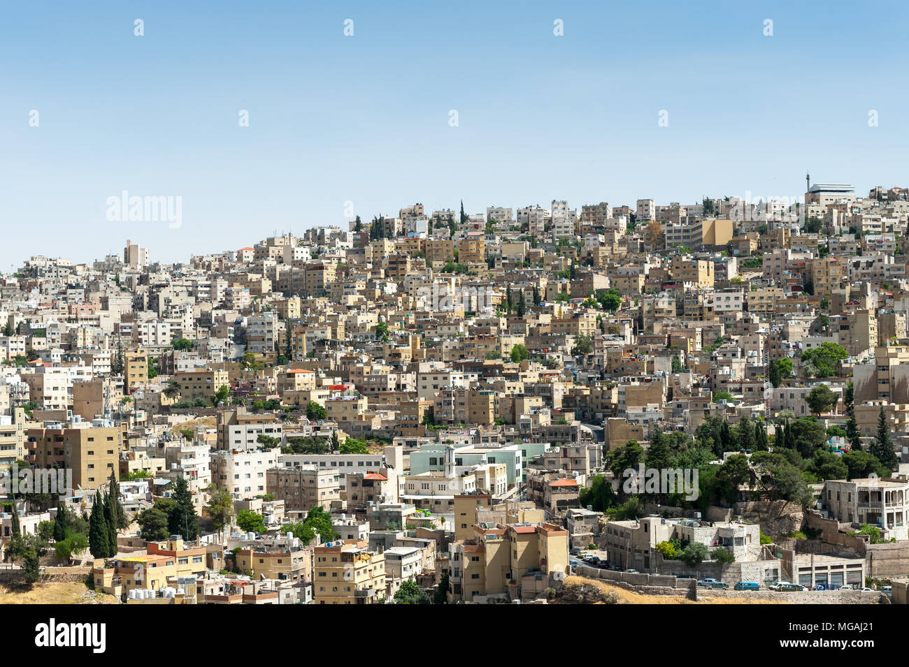 Cityscape of Amman, Jordan Stock Photo - Alamy
