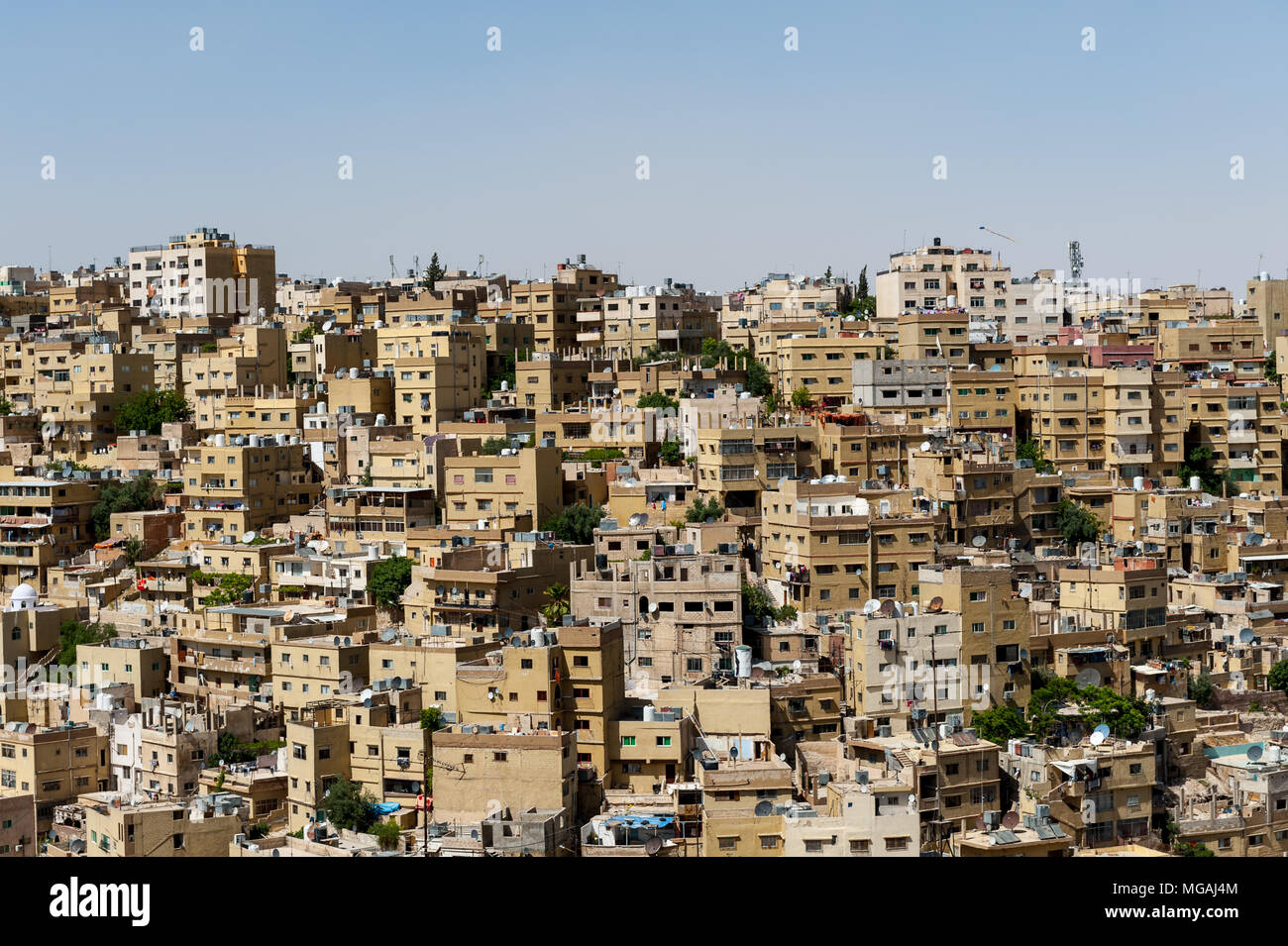 Cityscape of Amman, Jordan Stock Photo - Alamy