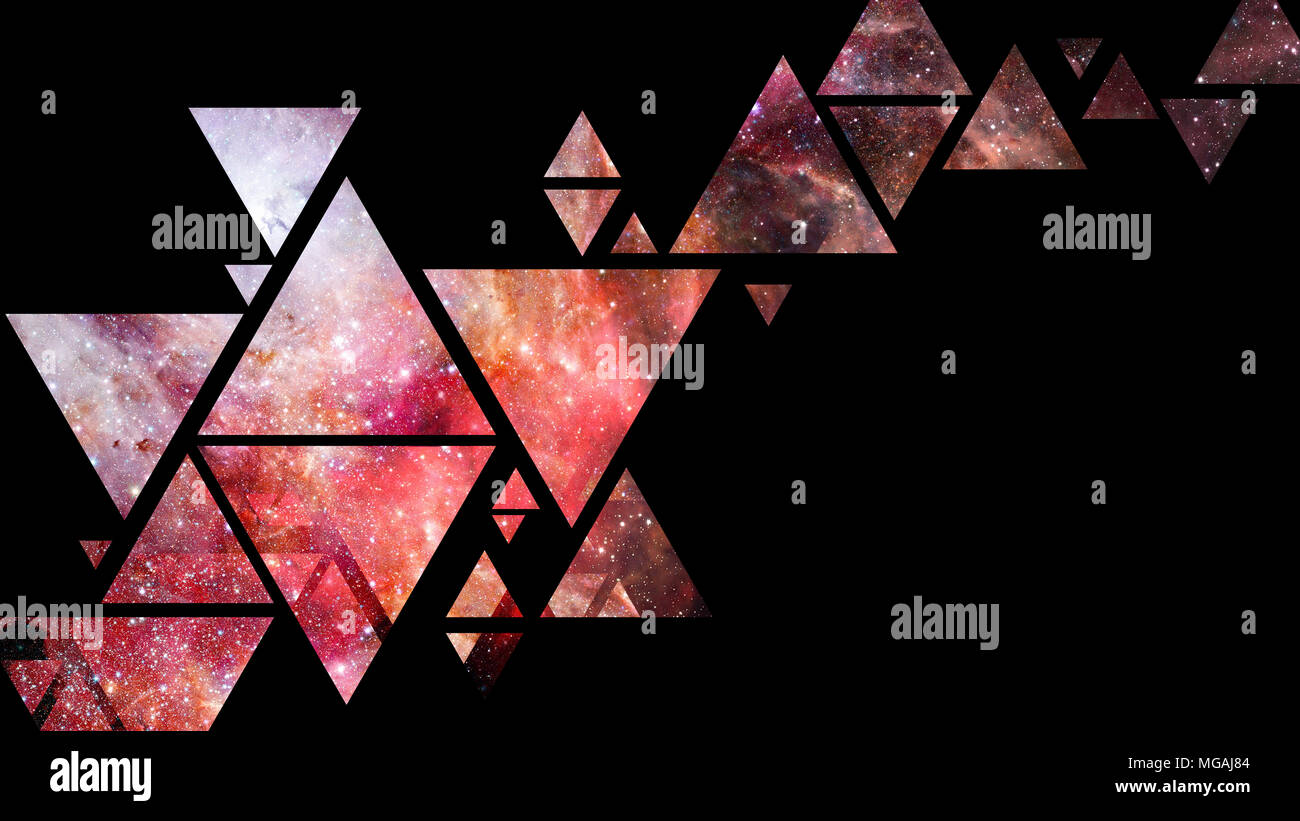 Space and geometry design. Minimal art concept. Abstract background ...