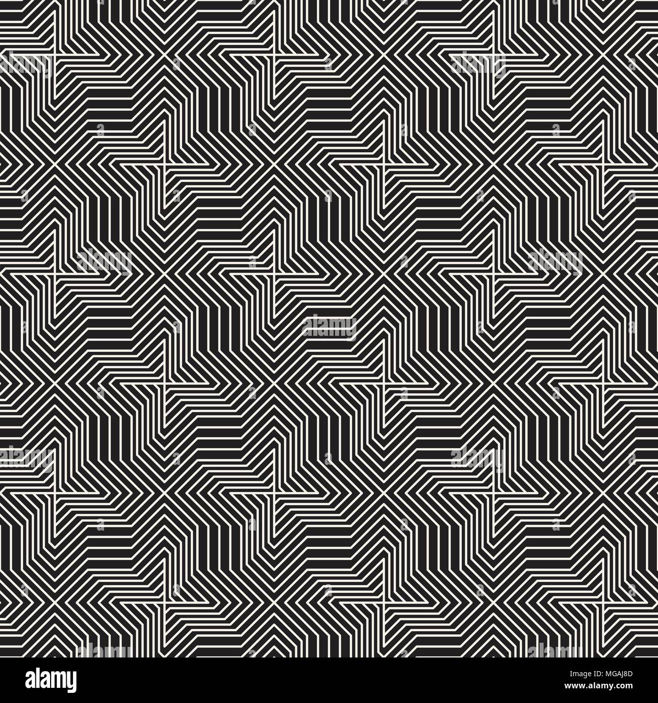 Vector seamless pattern. Modern stylish abstract texture. Repeating ...
