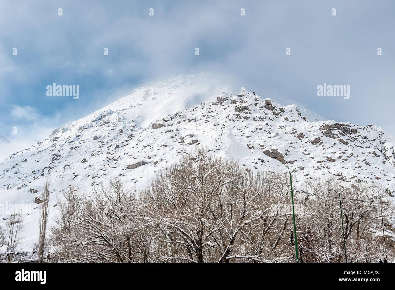 Alvand Mountain in Iran Stock Photo - Alamy