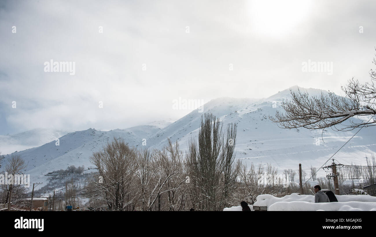 Alvand Mountain in Iran Stock Photo - Alamy