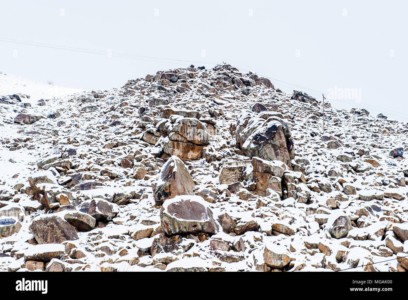 Alvand Mountain in Iran Stock Photo - Alamy