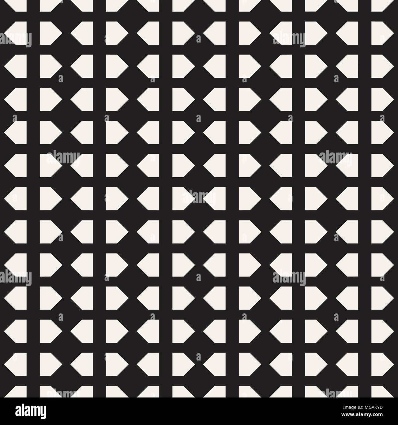 Seamless Surface Geometric Design Repeating Tiles Ornament Background Vector Symmetric Shapes