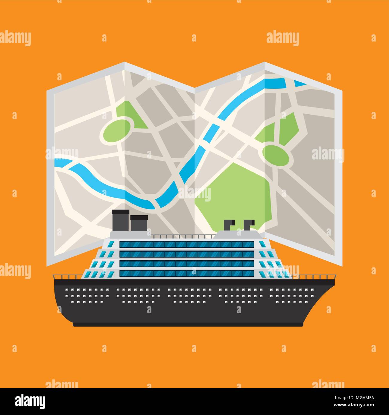 mass transport design, vector illustration eps10 graphic Stock Vector ...