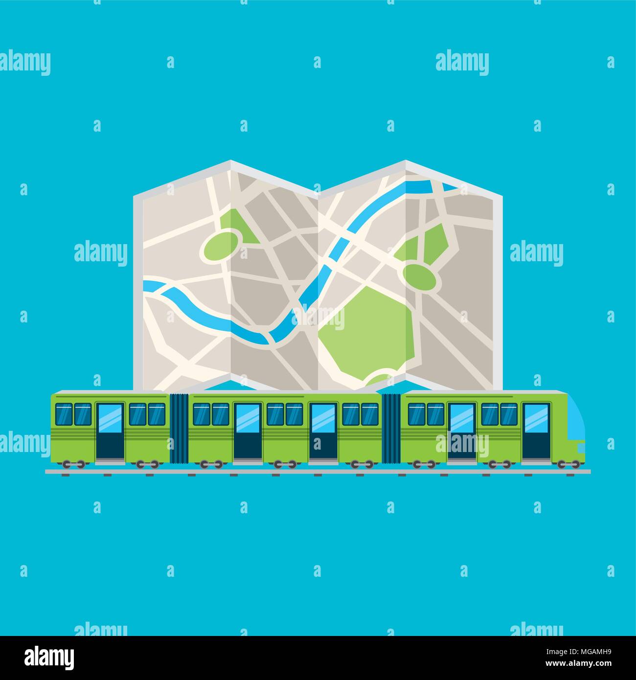 mass transport design, vector illustration eps10 graphic Stock Vector ...