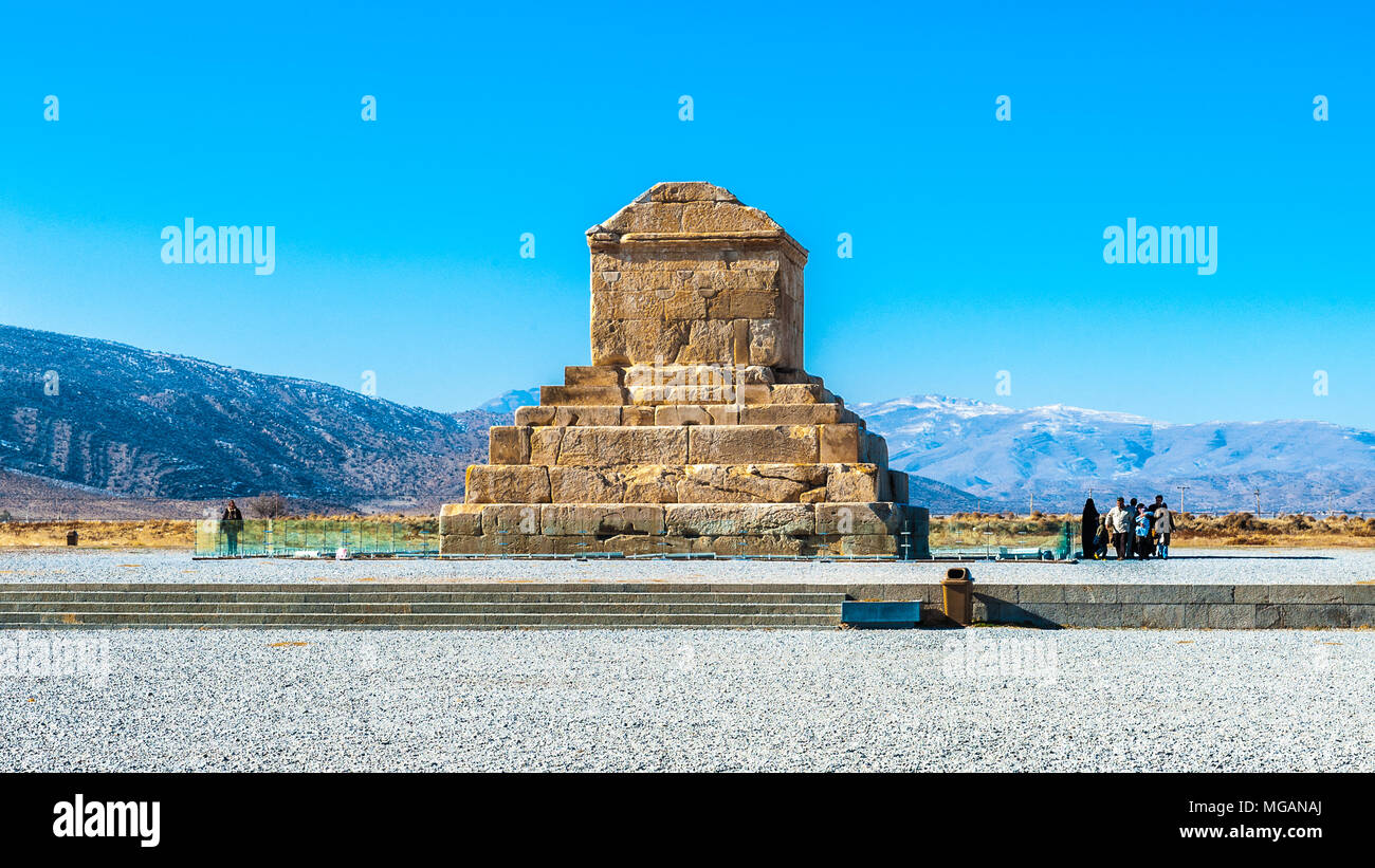 Tomb of Cyrus the Great, the burial place of Cyrus the Great of Persia ...
