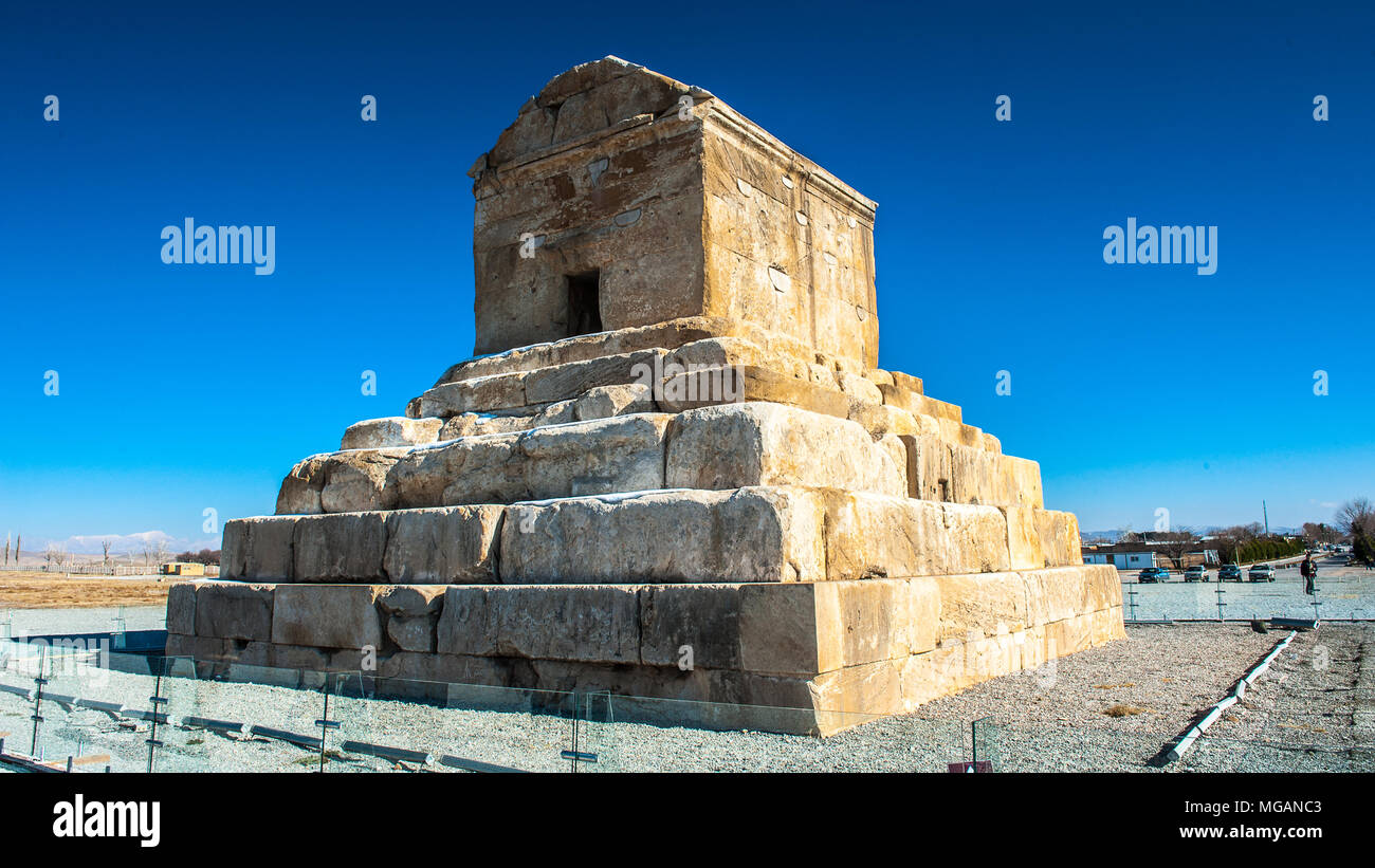 Tomb of Cyrus the Great, the burial place of Cyrus the Great of Persia ...