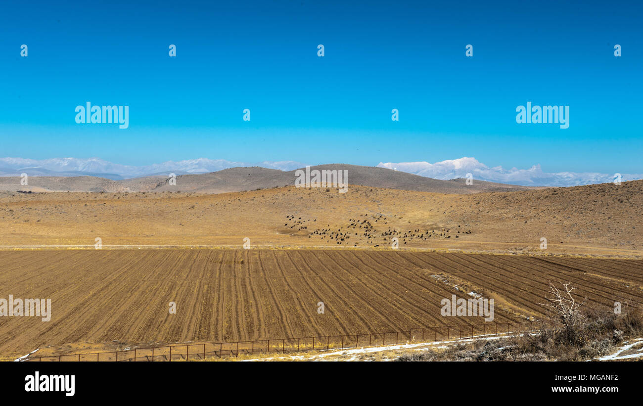 Desert near the ancient Persian city of Pasargad, Iran. UNESCO World ...