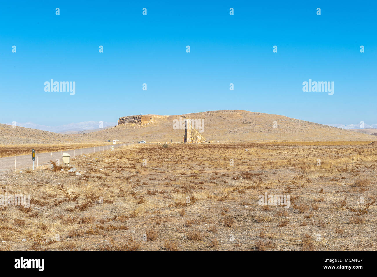 Desert near the ancient Persian city of Pasargad, Iran. UNESCO World ...