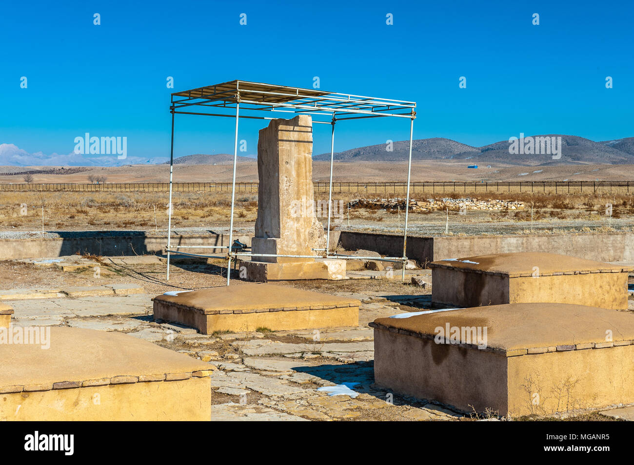 Gate House of the Ancient Persian city of Pasargad, Iran. UNESCO World ...