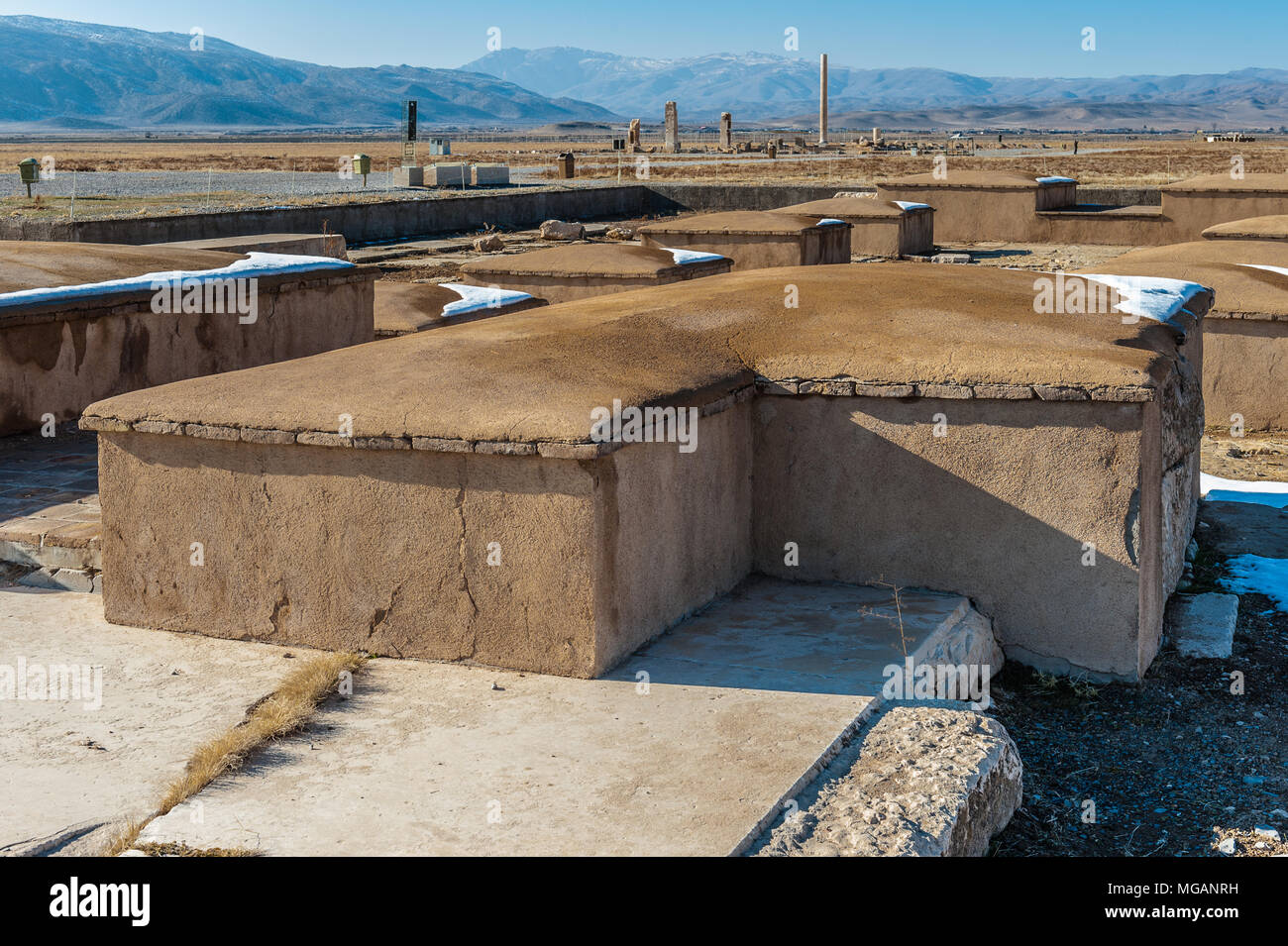 Gate House of the Ancient Persian city of Pasargad, Iran. UNESCO World ...