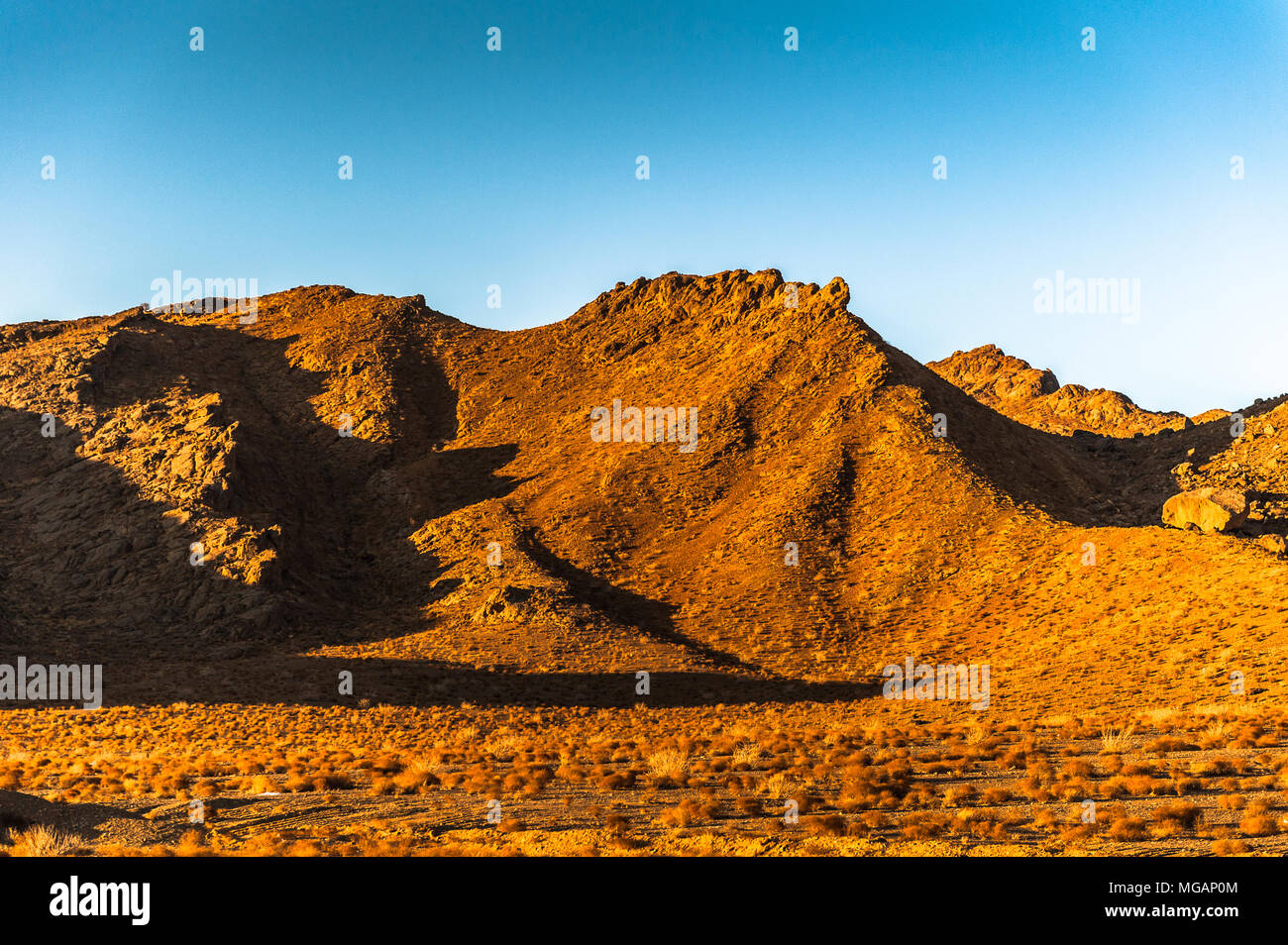 Landscape of the rock formations in Iran Stock Photo - Alamy