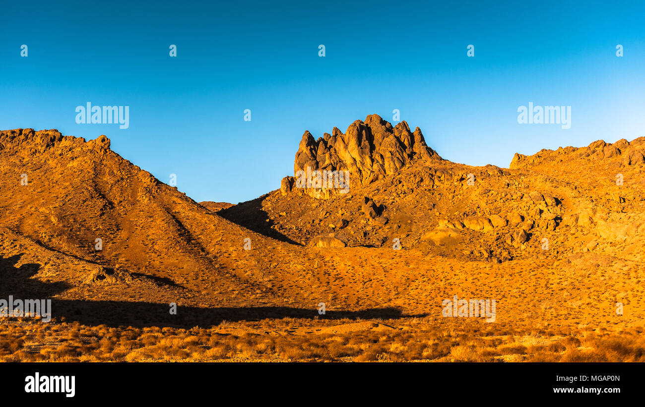 Landscape of the rock formations in Iran Stock Photo - Alamy