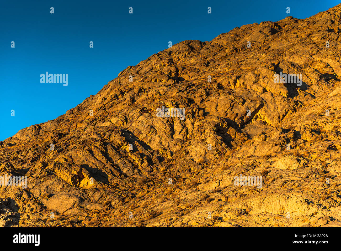 Landscape of the rock formations in Iran Stock Photo - Alamy