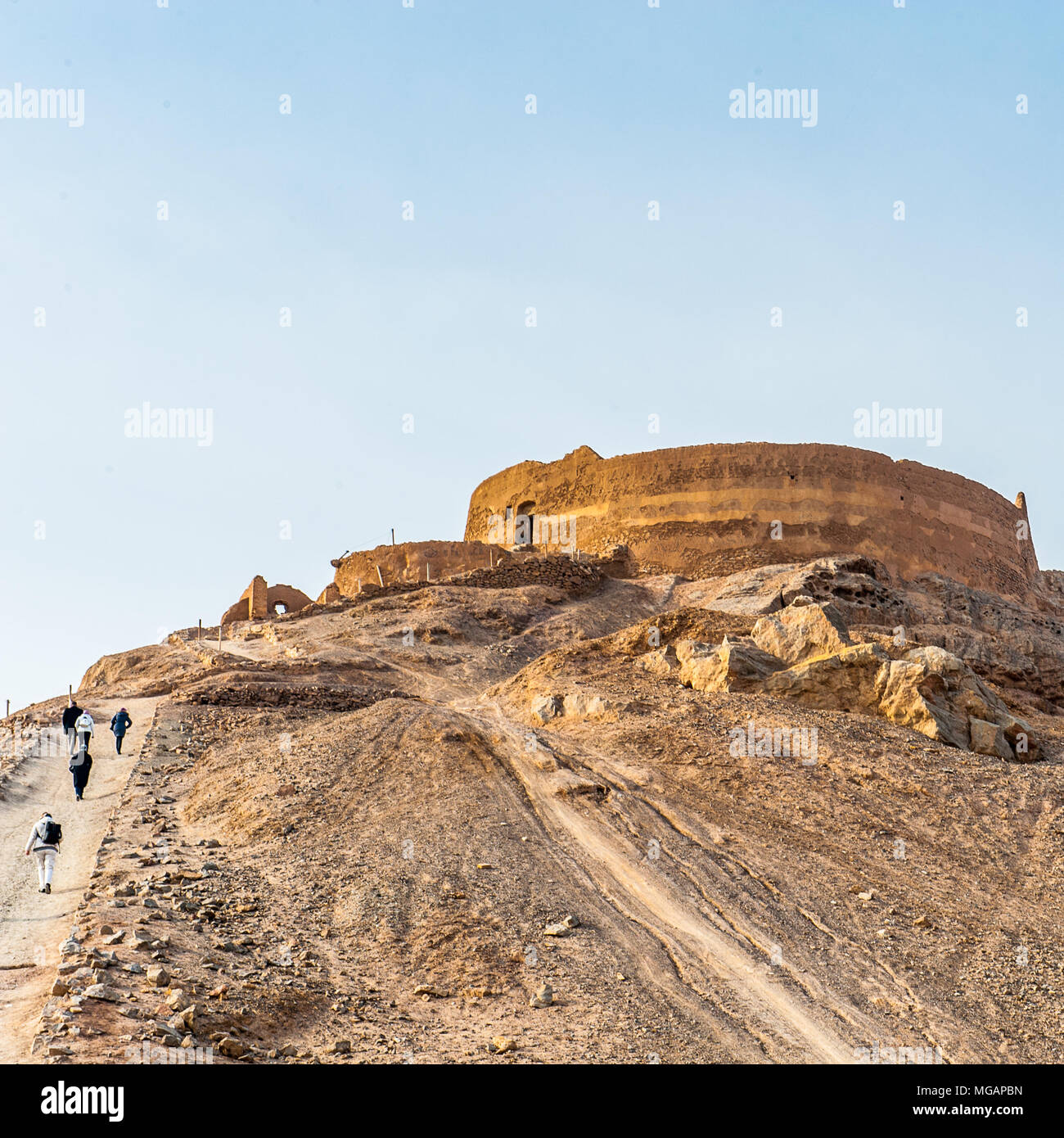 Tower of Silence, Iranian Zoroastrian tradition, the towers were built ...