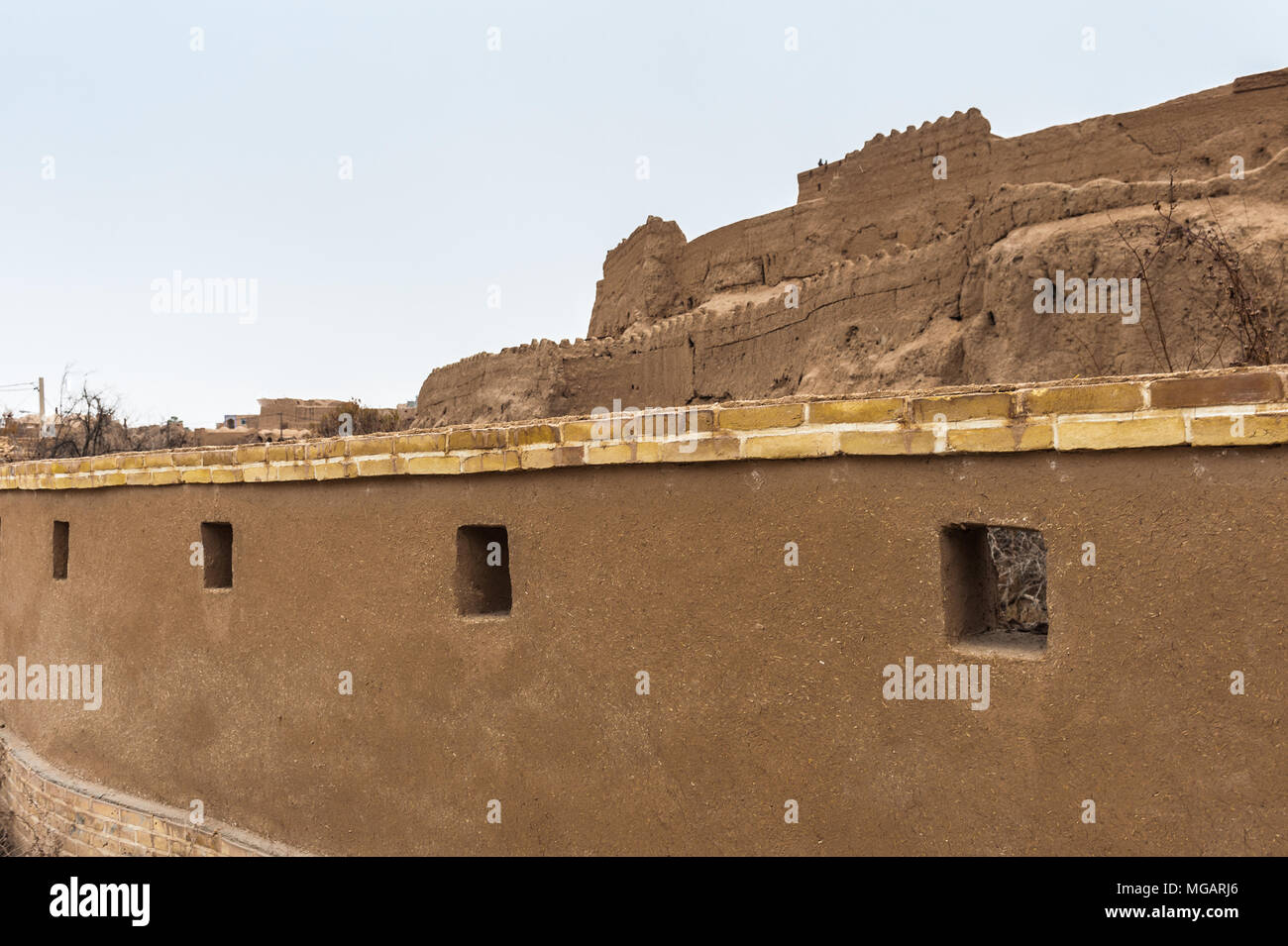 Ancient street in the city of Meybod,Iran Stock Photo - Alamy
