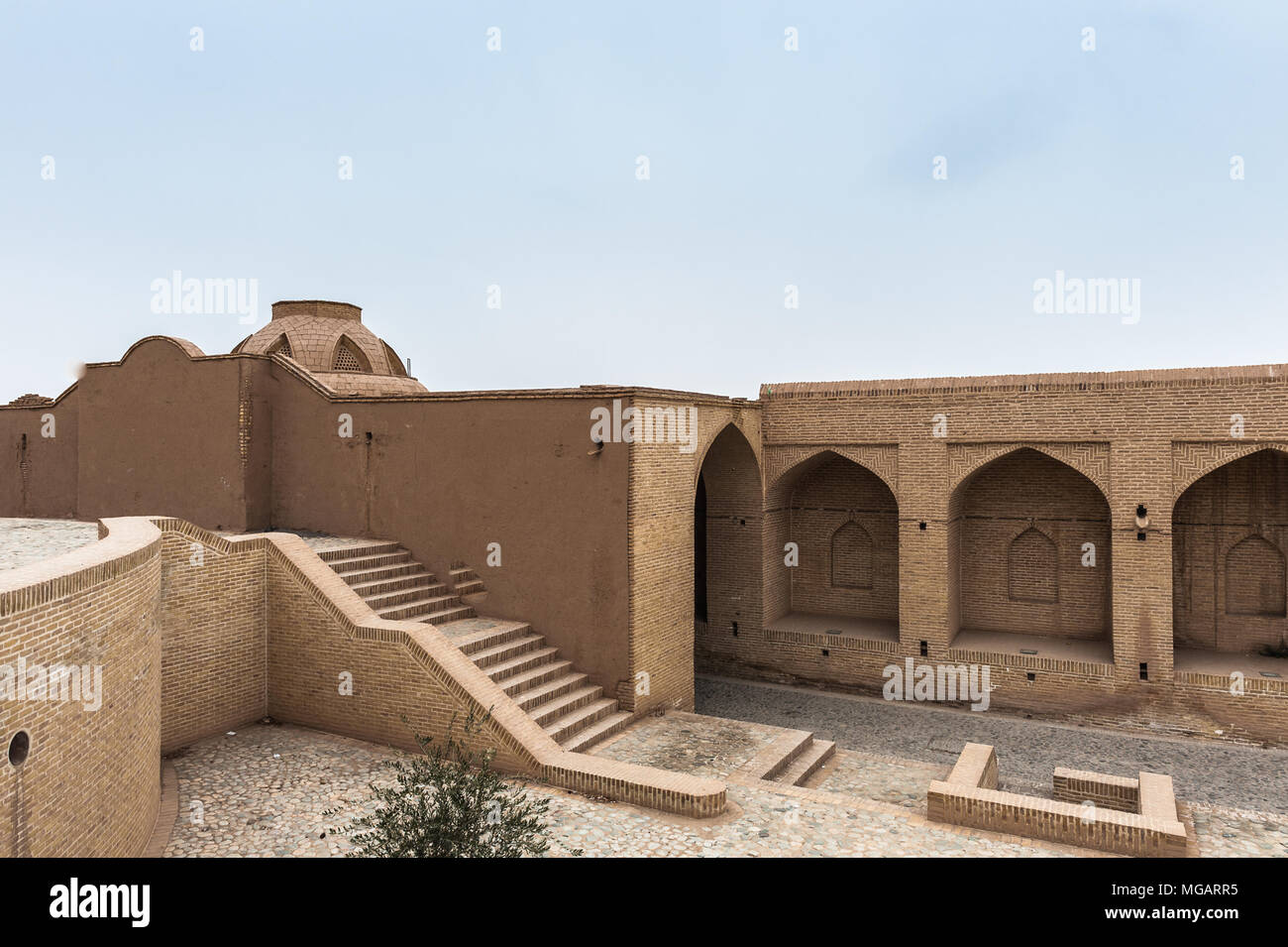 Caravansarai in Meybod, Iran Stock Photo - Alamy