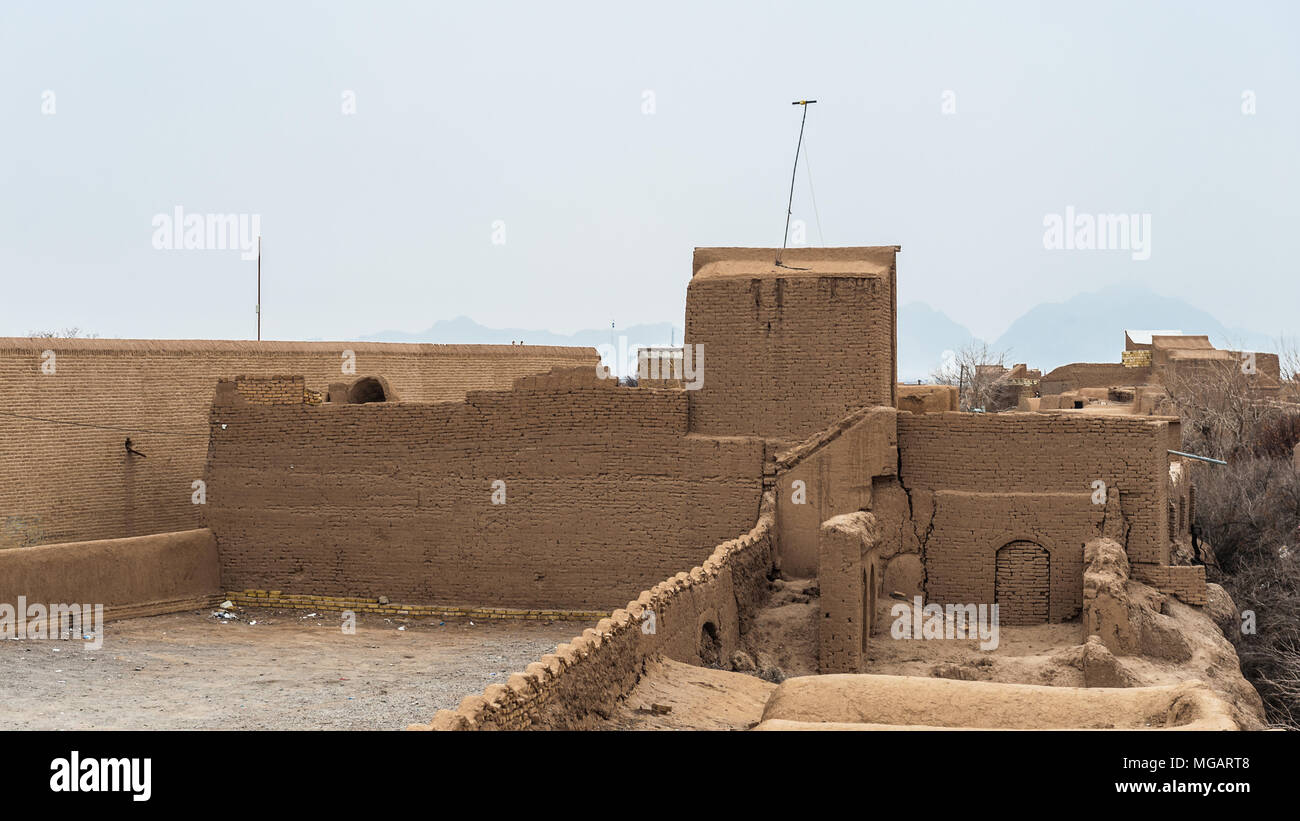 Ancient city of Meybod in Iran Stock Photo - Alamy