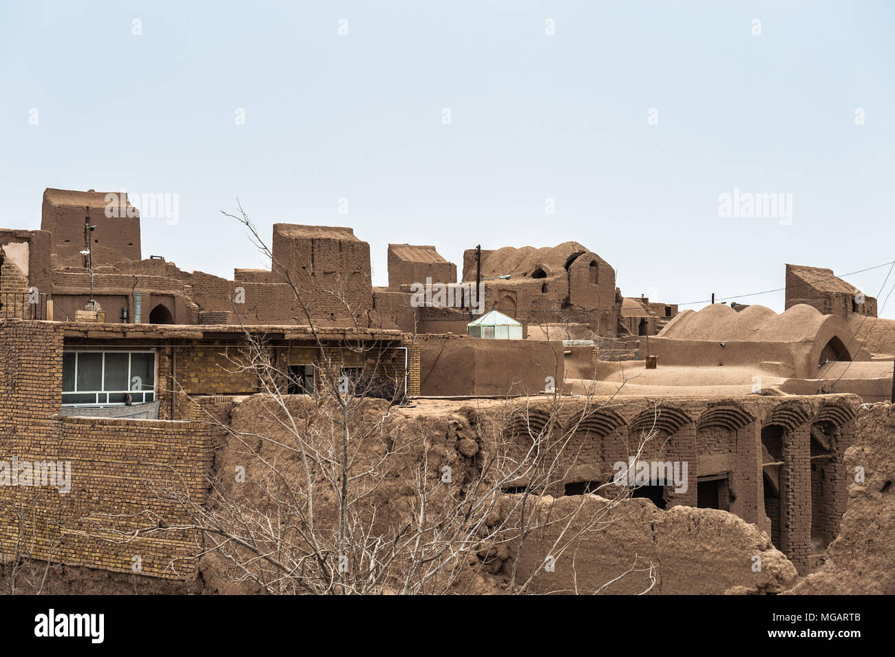 Ancient city of Meybod in Iran Stock Photo - Alamy