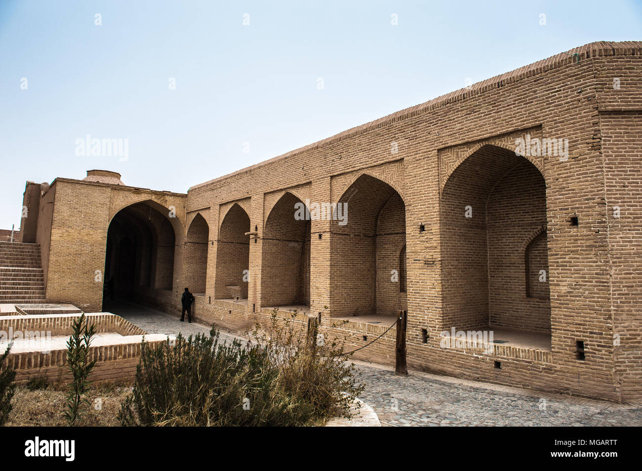 Caravansarai in Meybod, Iran Stock Photo - Alamy