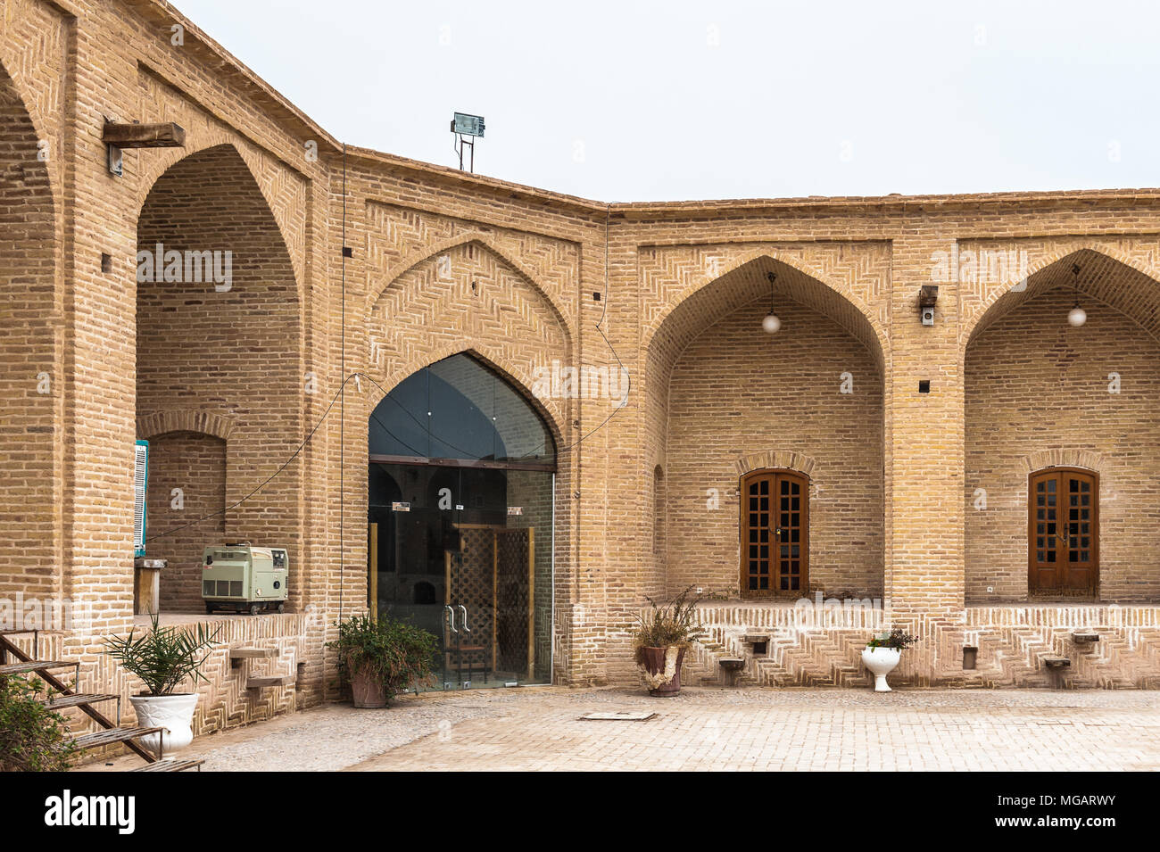 Caravansarai in Meybod, Iran Stock Photo - Alamy