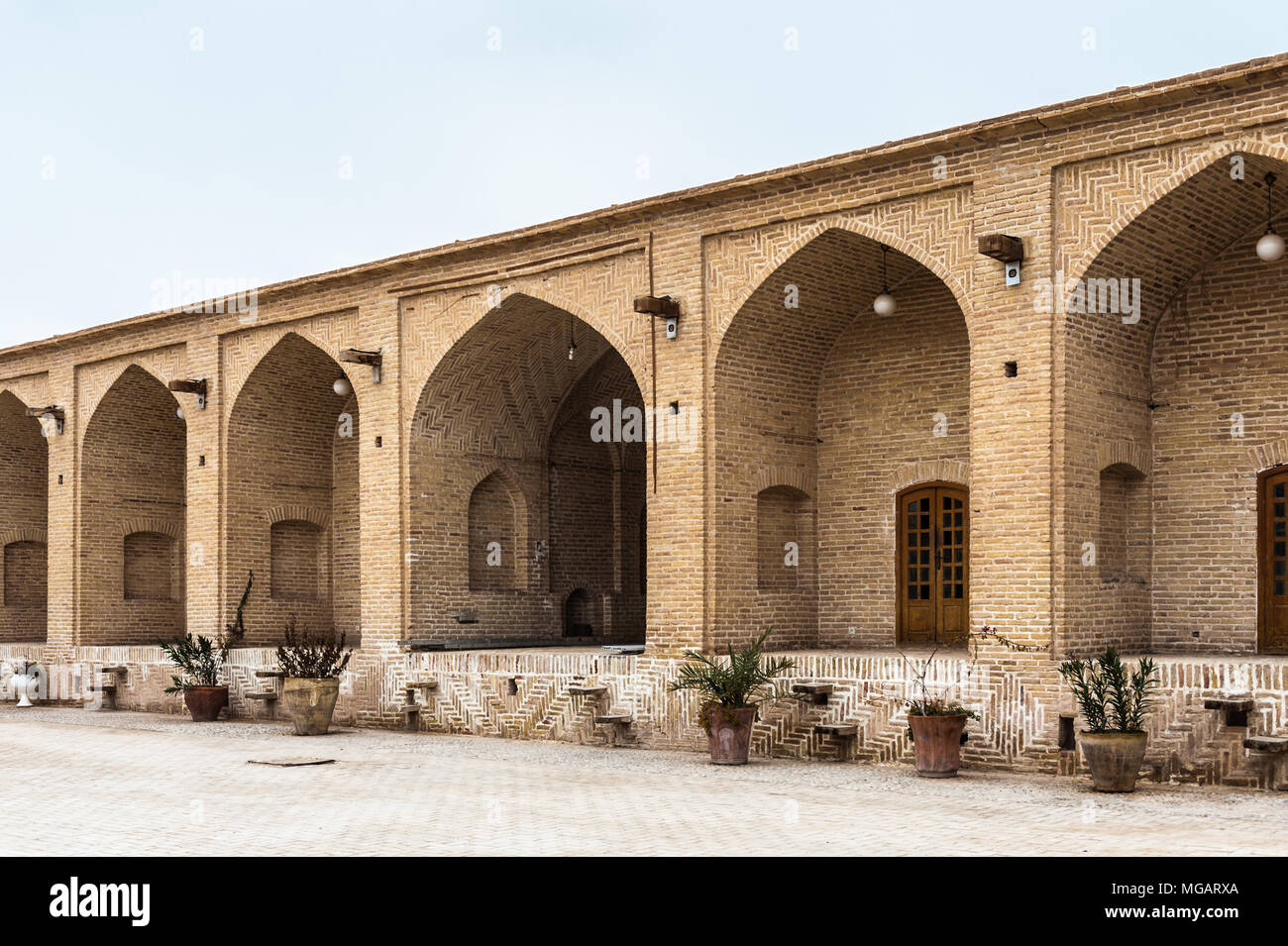 Caravansarai in Meybod, Iran Stock Photo - Alamy